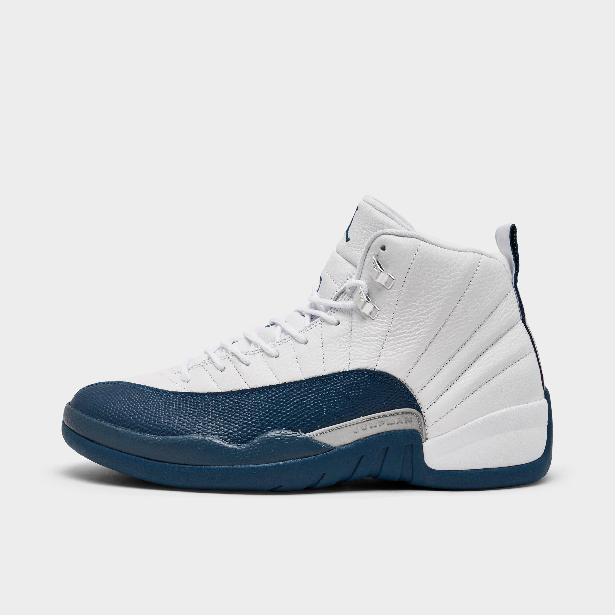 Click here for Jordan Mens Air Retro 12 Basketball Shoes in White... prices