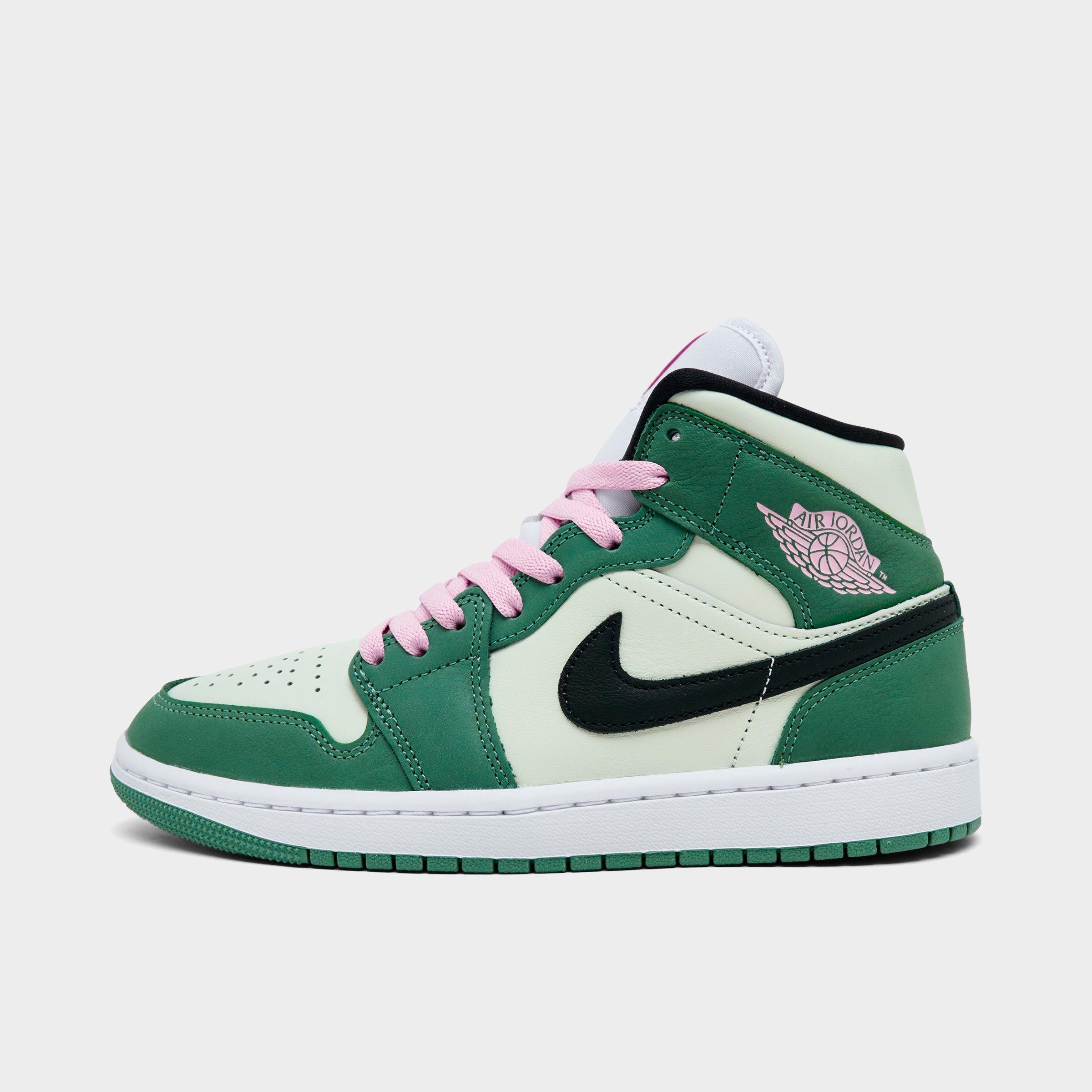 Click here for Jordan Womens Air Retro 1 Mid SE Casual Shoes in D... prices