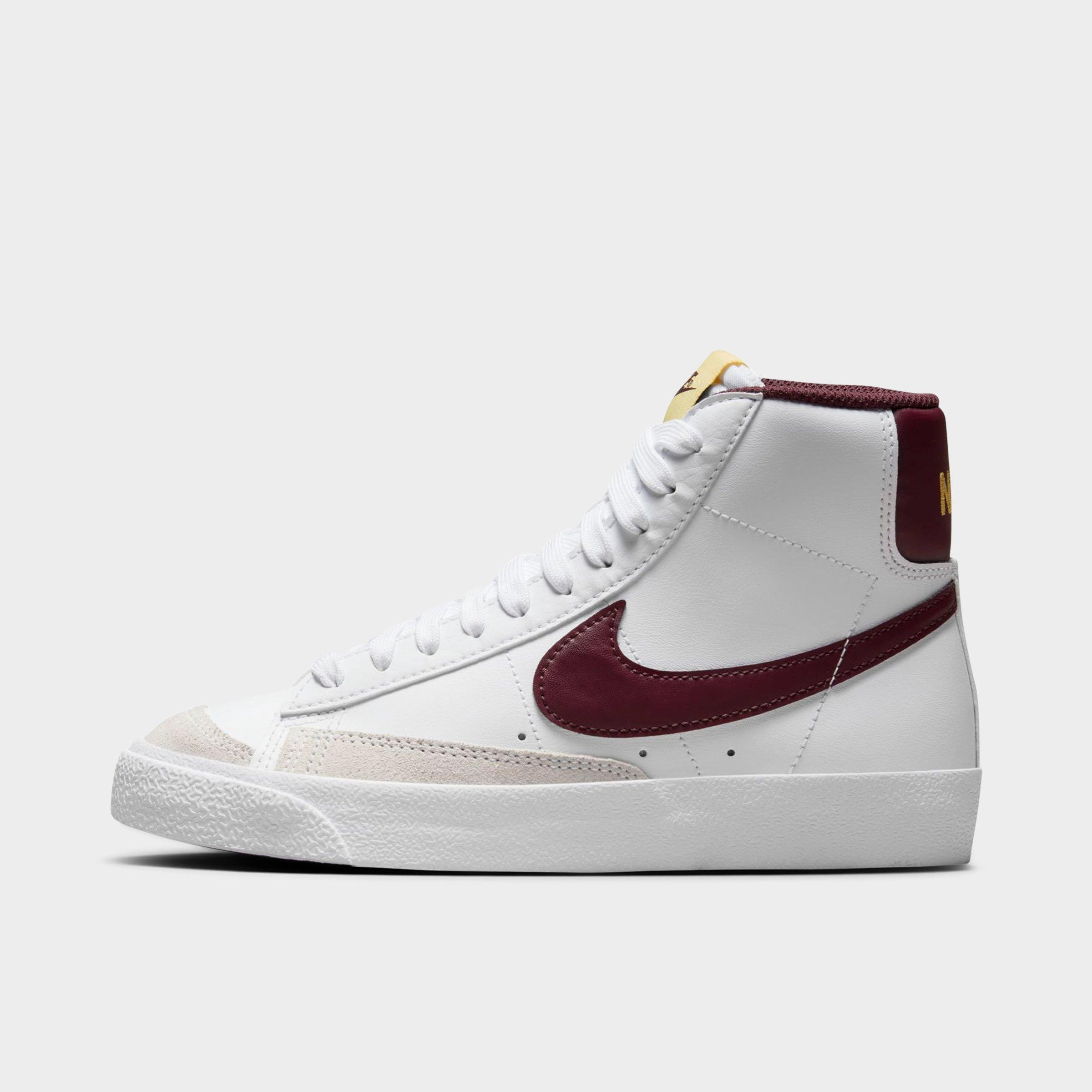 Click here for Nike Big Kids Blazer Mid 77 Casual Shoes in White/... prices
