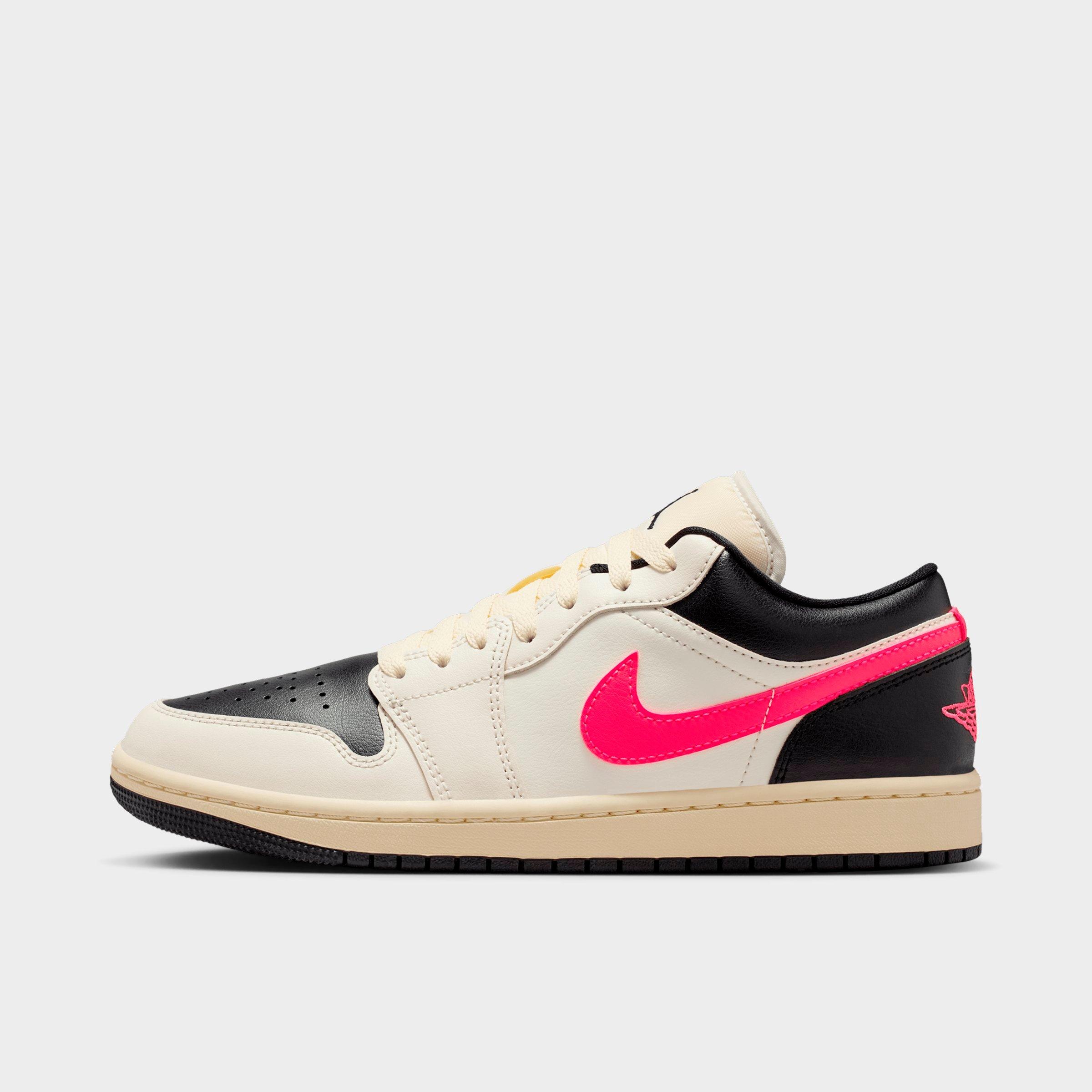 Click here for Jordan Womens Air Retro 1 Low Casual Shoes in Pale... prices