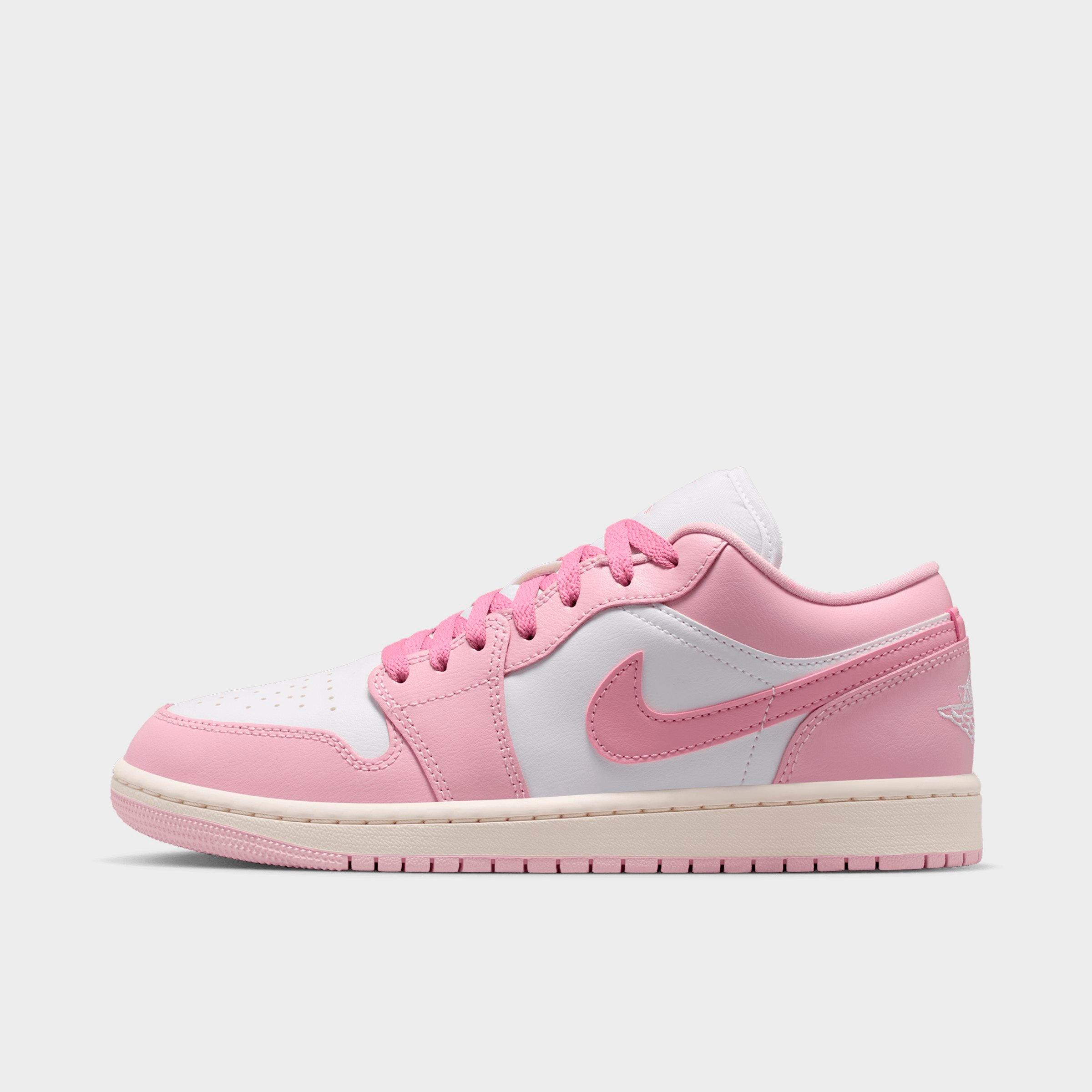 Click here for Jordan Womens Air Retro 1 Low Casual Shoes in Iced... prices