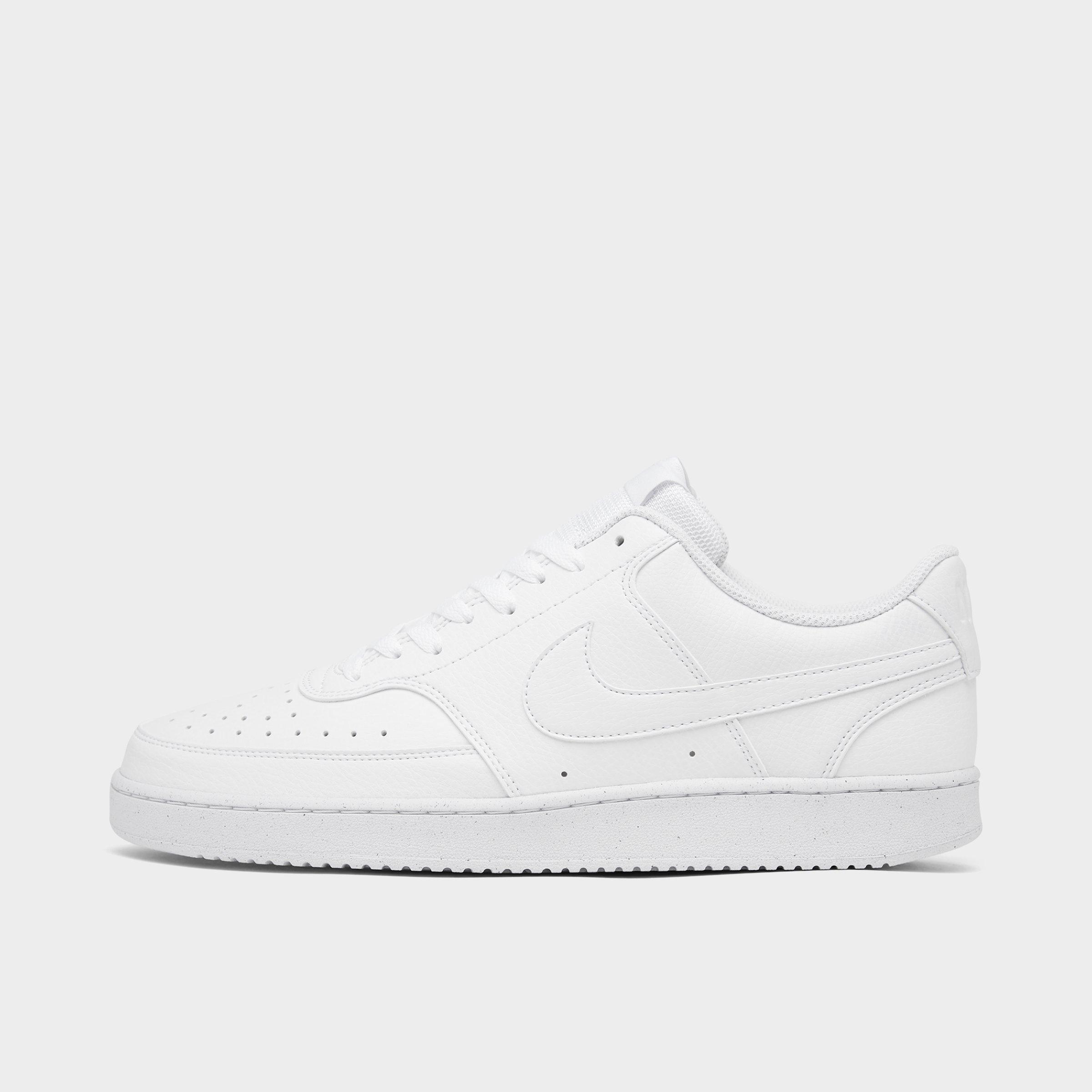 Nike Mens Court Vision Low Next Nature Casual Sneakers from Finish Line - White