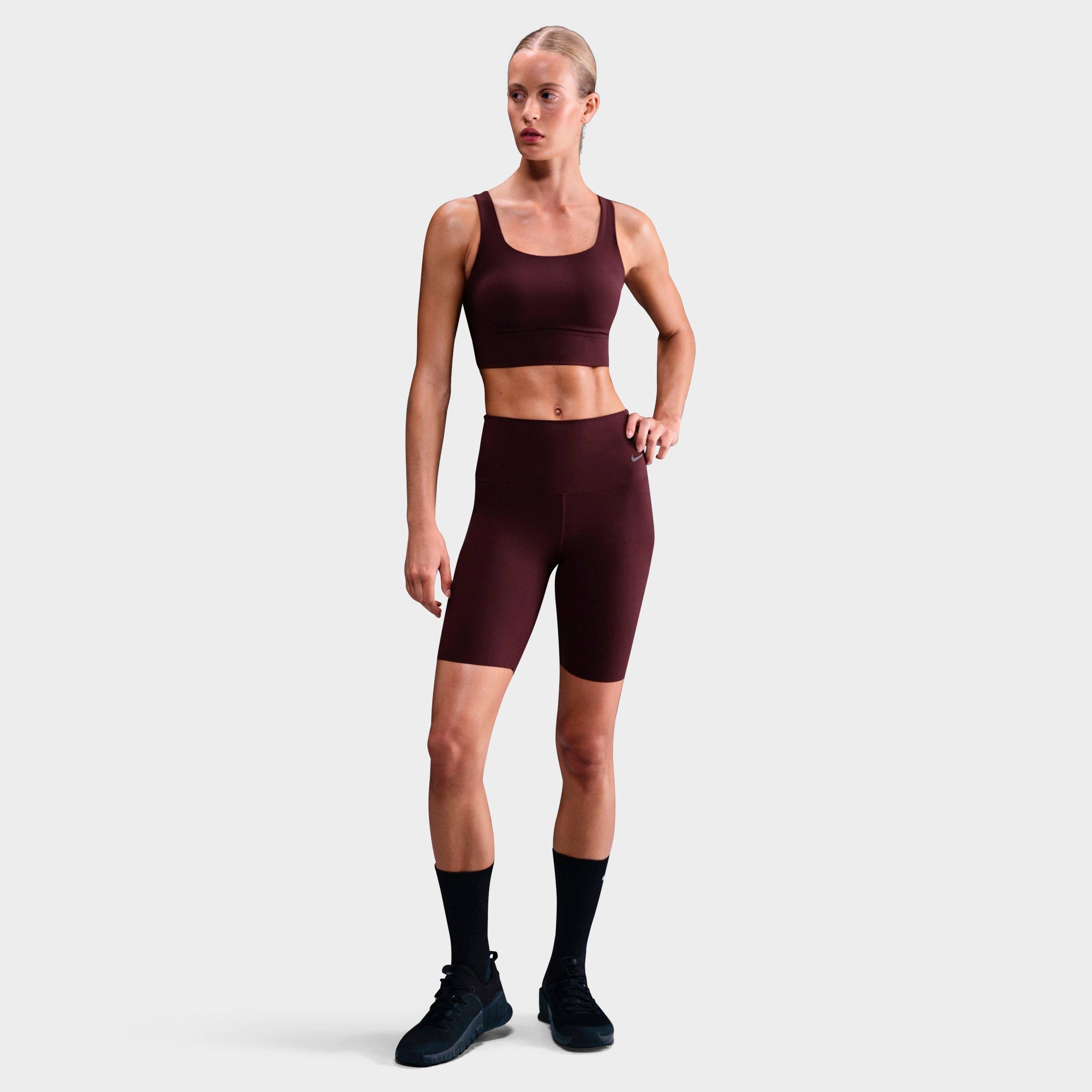 Click here for Nike Womens Zenvy Medium-Support Padded Longline S... prices