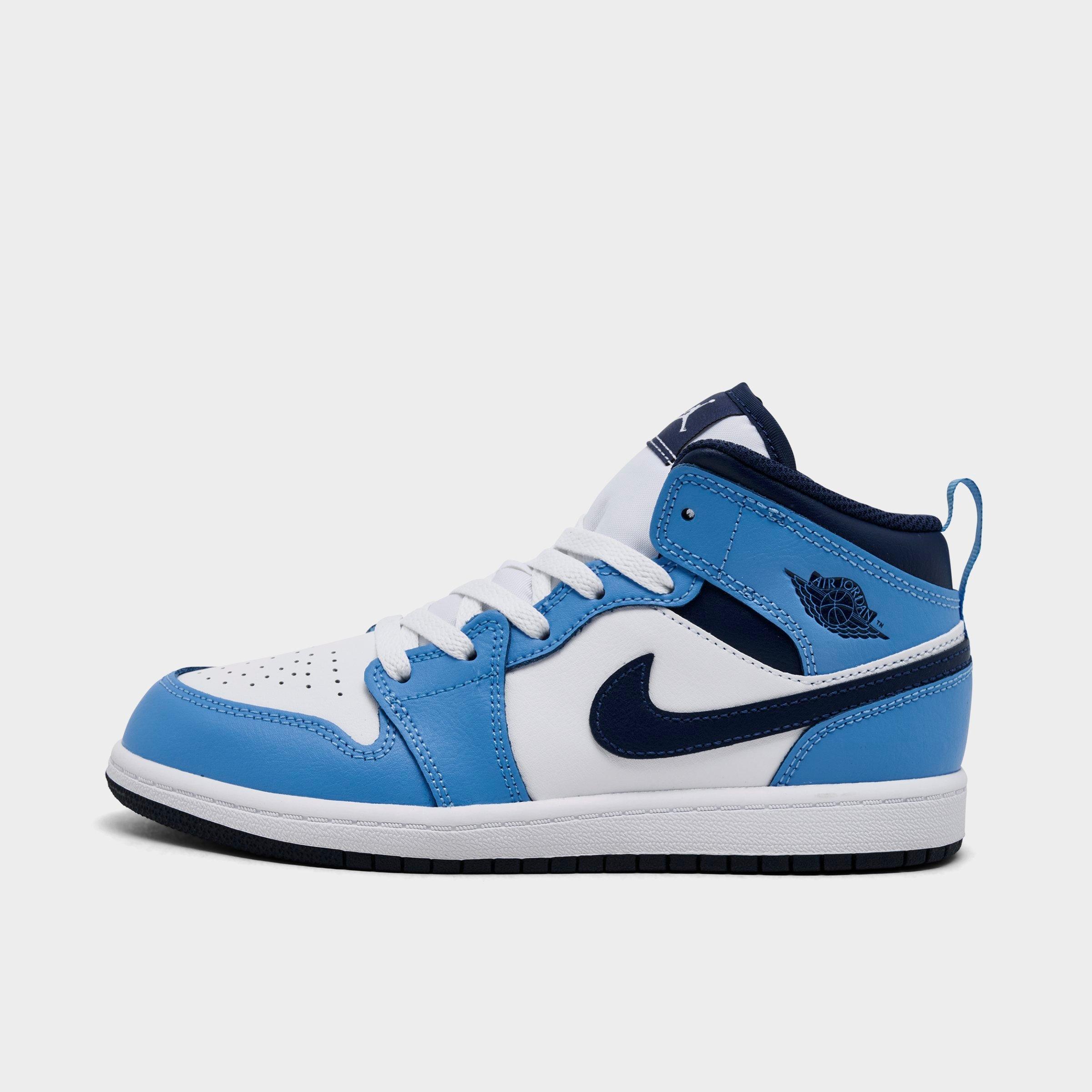 Click here for Jordan Little Kids Air Retro 1 Mid Casual Shoes in... prices