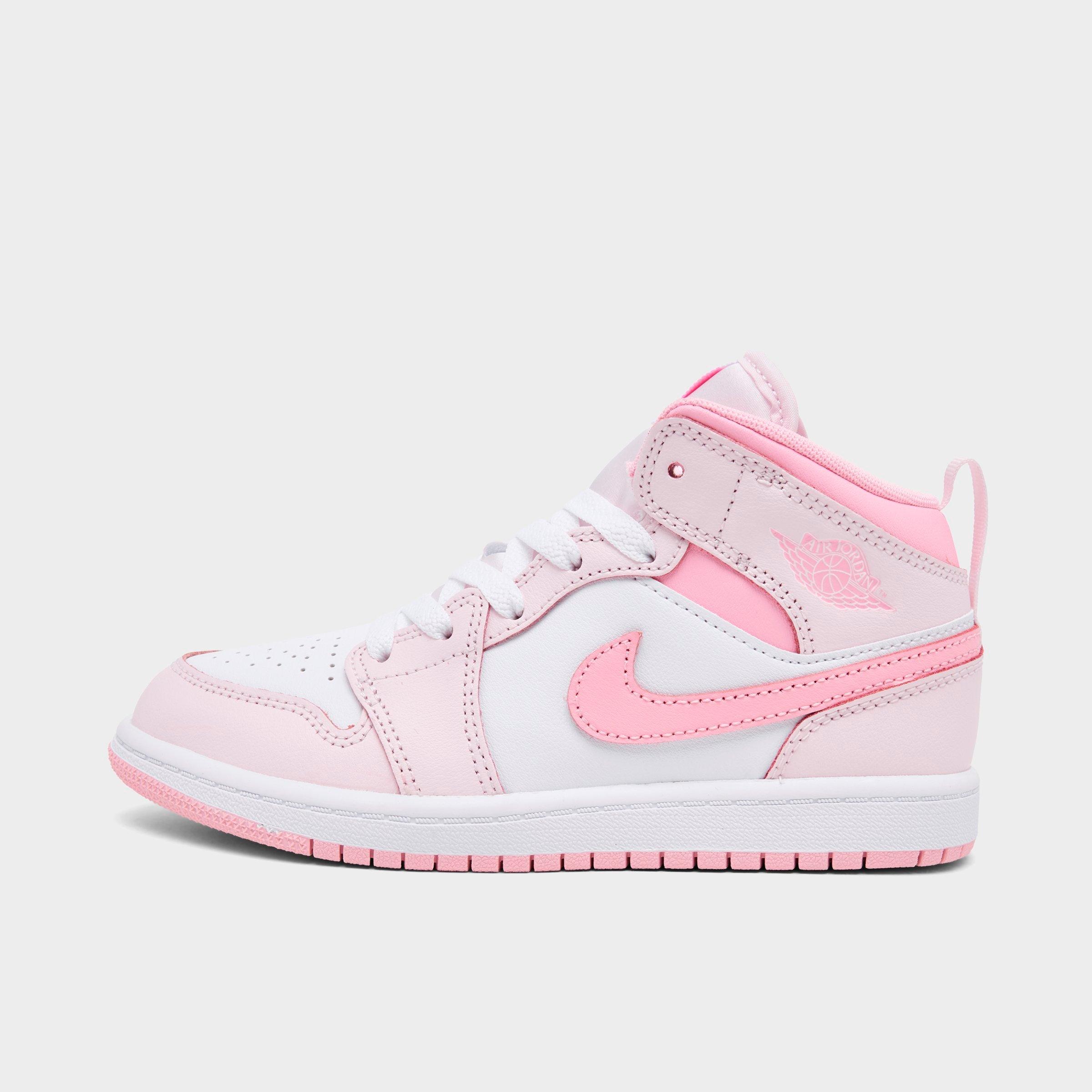 Click here for Jordan Little Kids Air Retro 1 Mid Casual Shoes in... prices