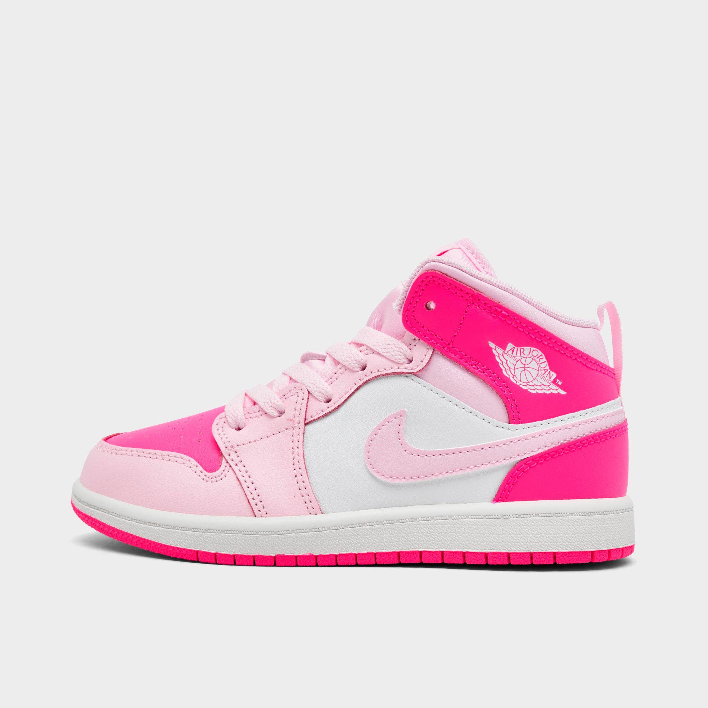 Click here for Jordan Little Kids Air Retro 1 Mid Casual Shoes in... prices