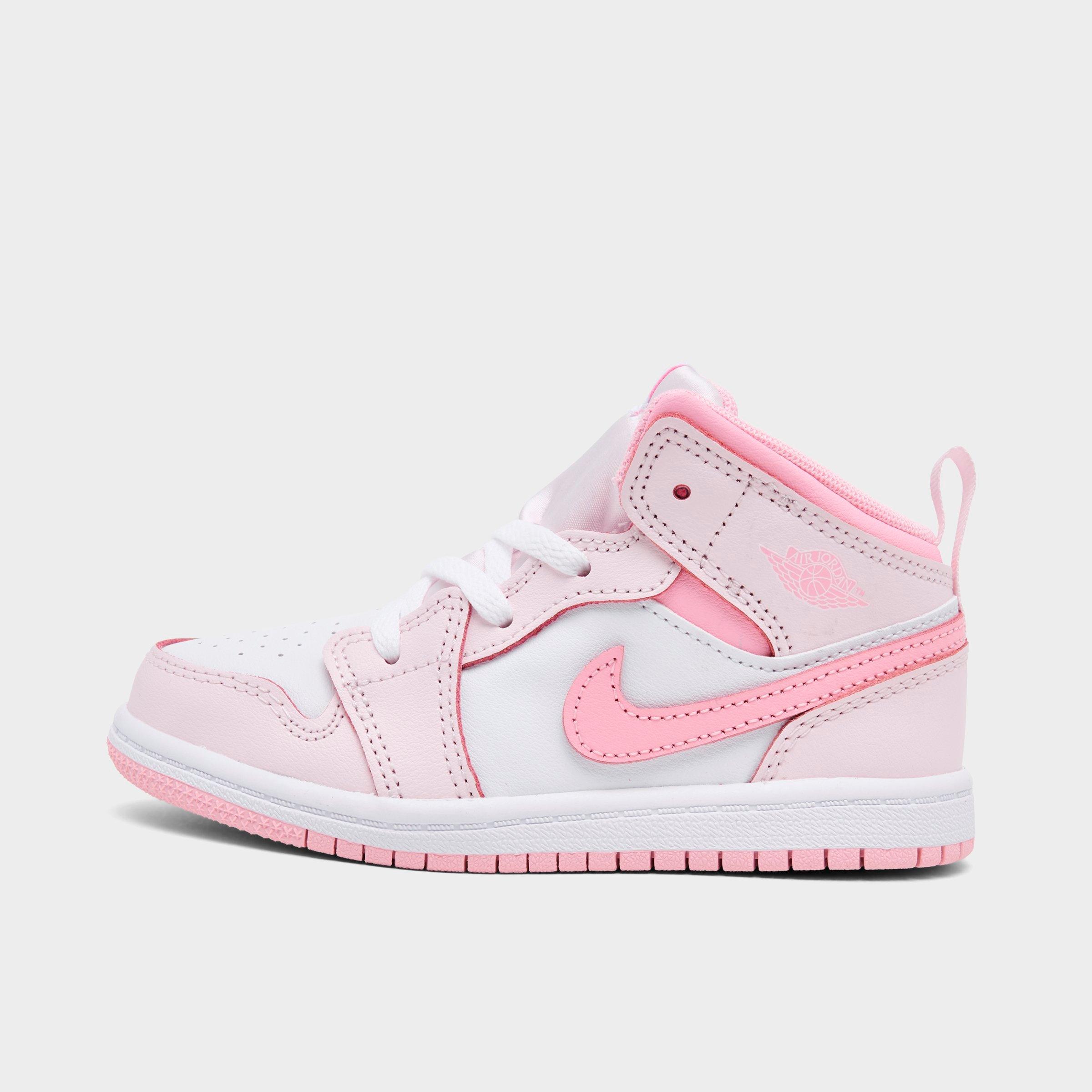 Click here for Jordan Kids Toddler Air Retro 1 Mid Casual Shoes i... prices