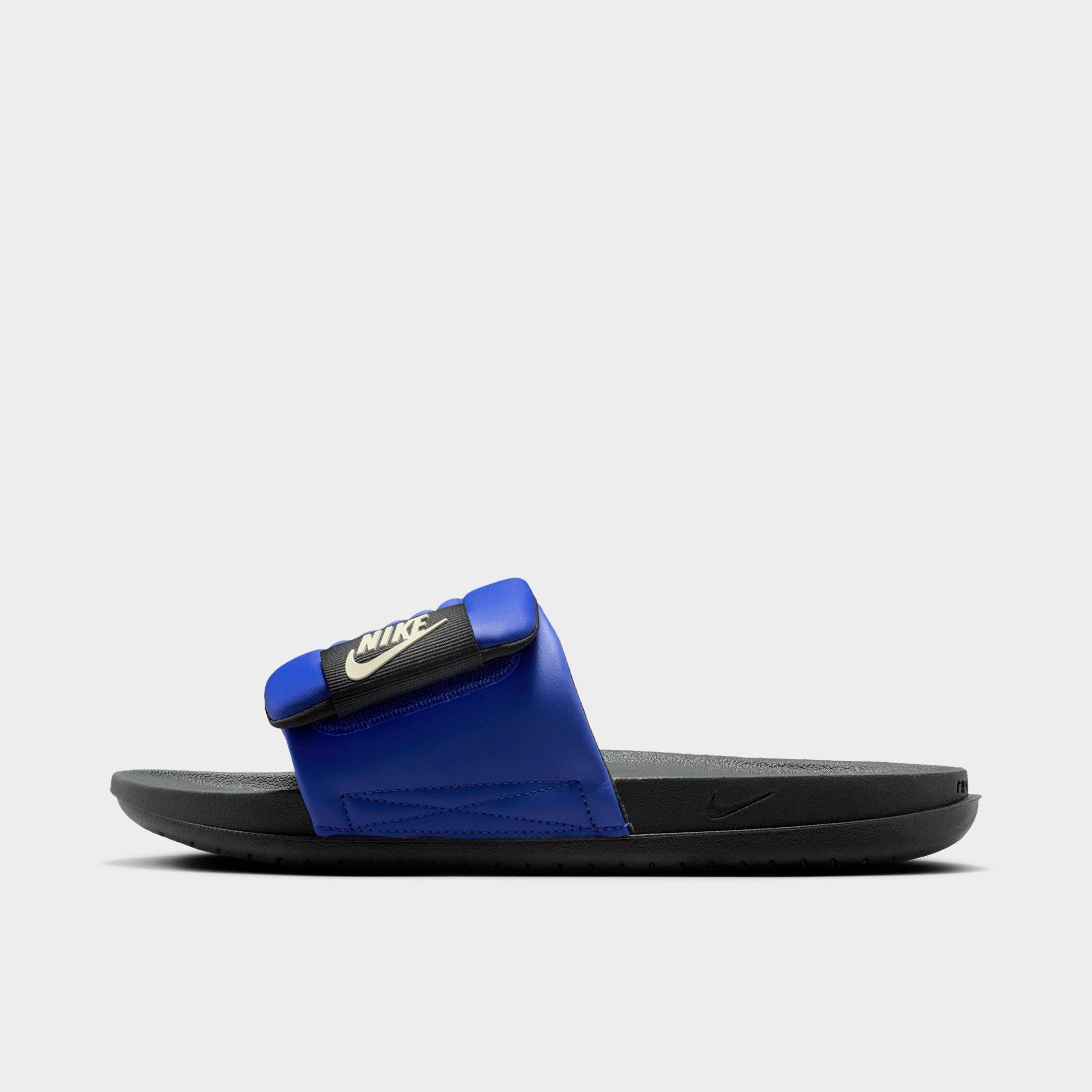 Click here for Nike Mens Offcourt Adjust Slide Sandals in Lapis/D... prices
