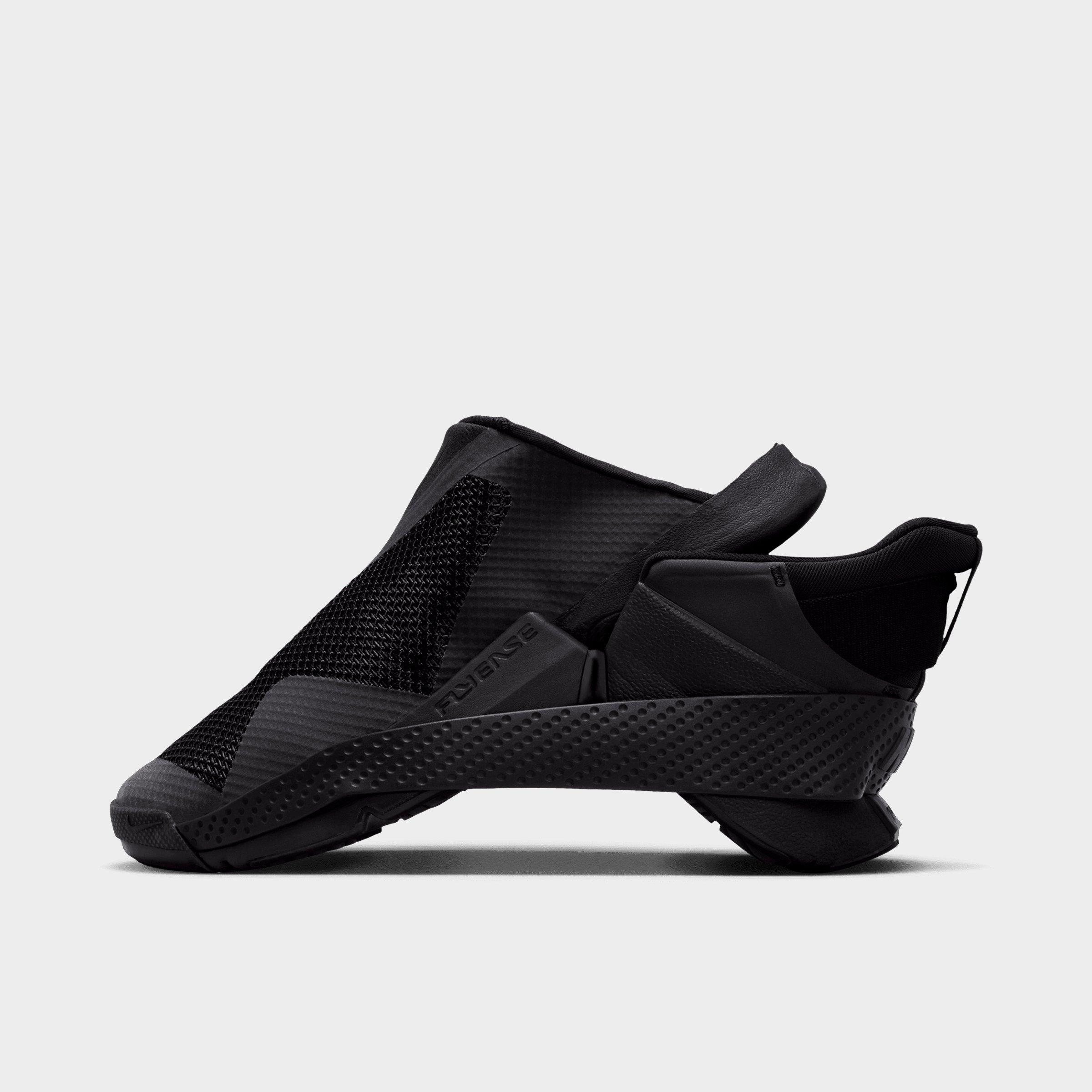 Click here for Nike Womens Go FlyEase Running Shoes in Black Size... prices