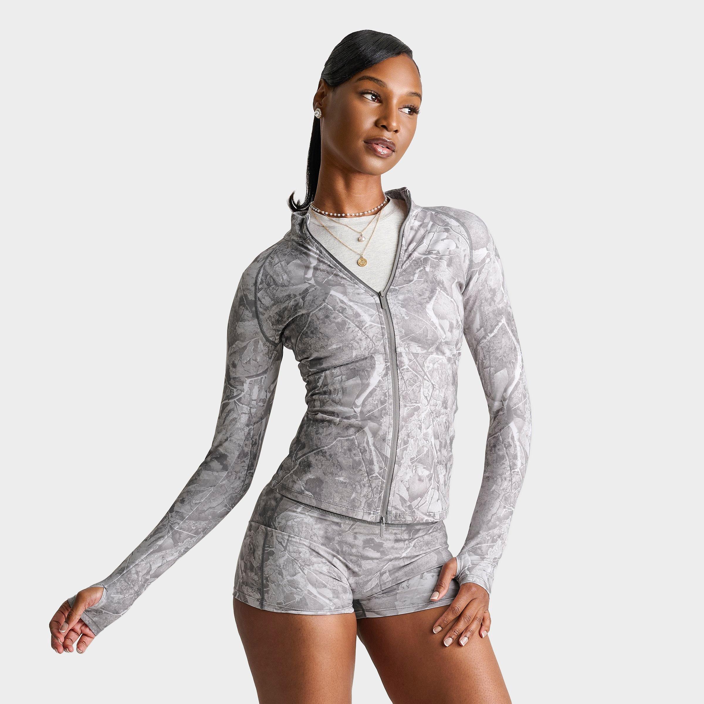 Click here for DAILYSZN Womens Piped Active Camo Full-Zip Trainin... prices