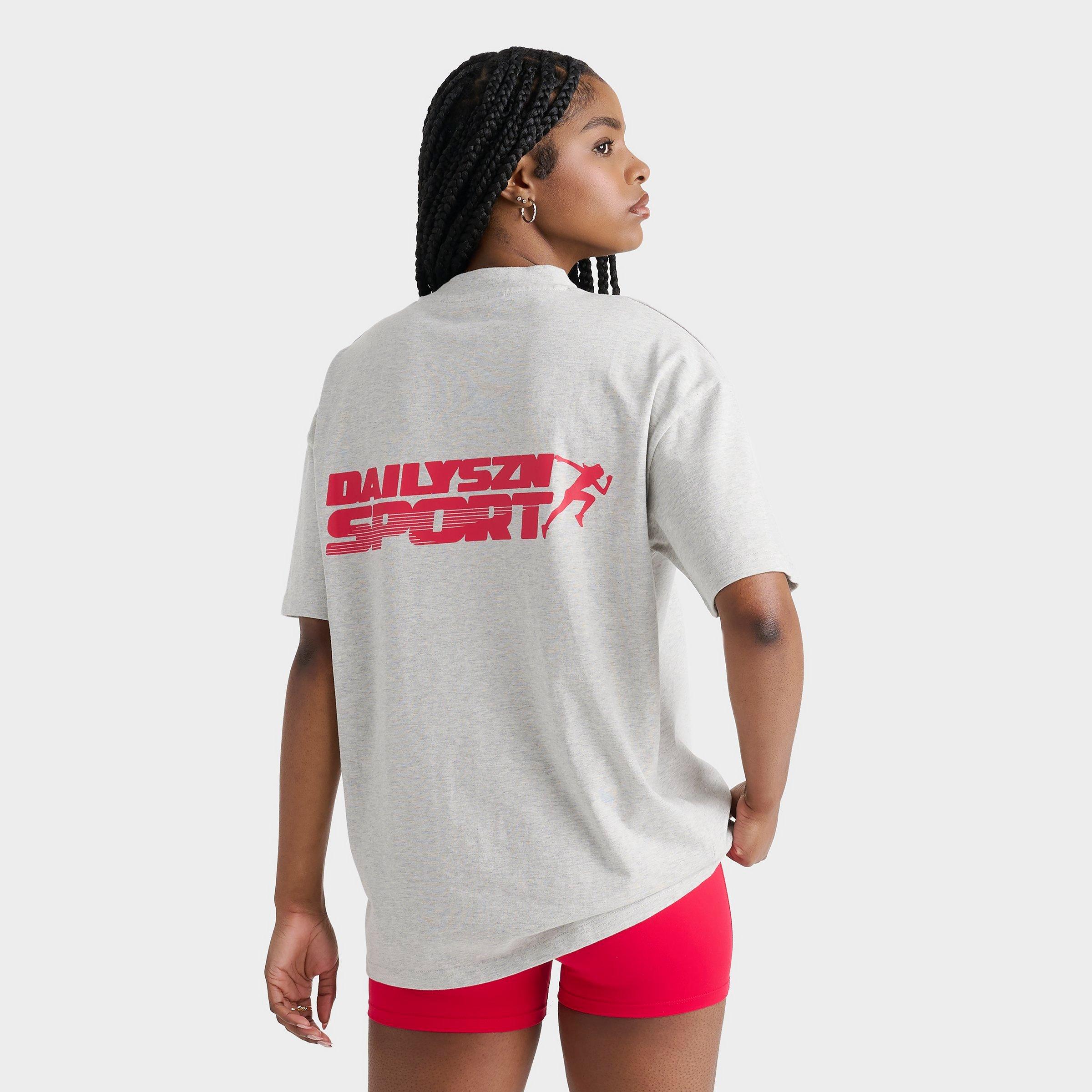 Click here for DAILYSZN Womens Sport Boyfriend T-Shirt in Birch H... prices