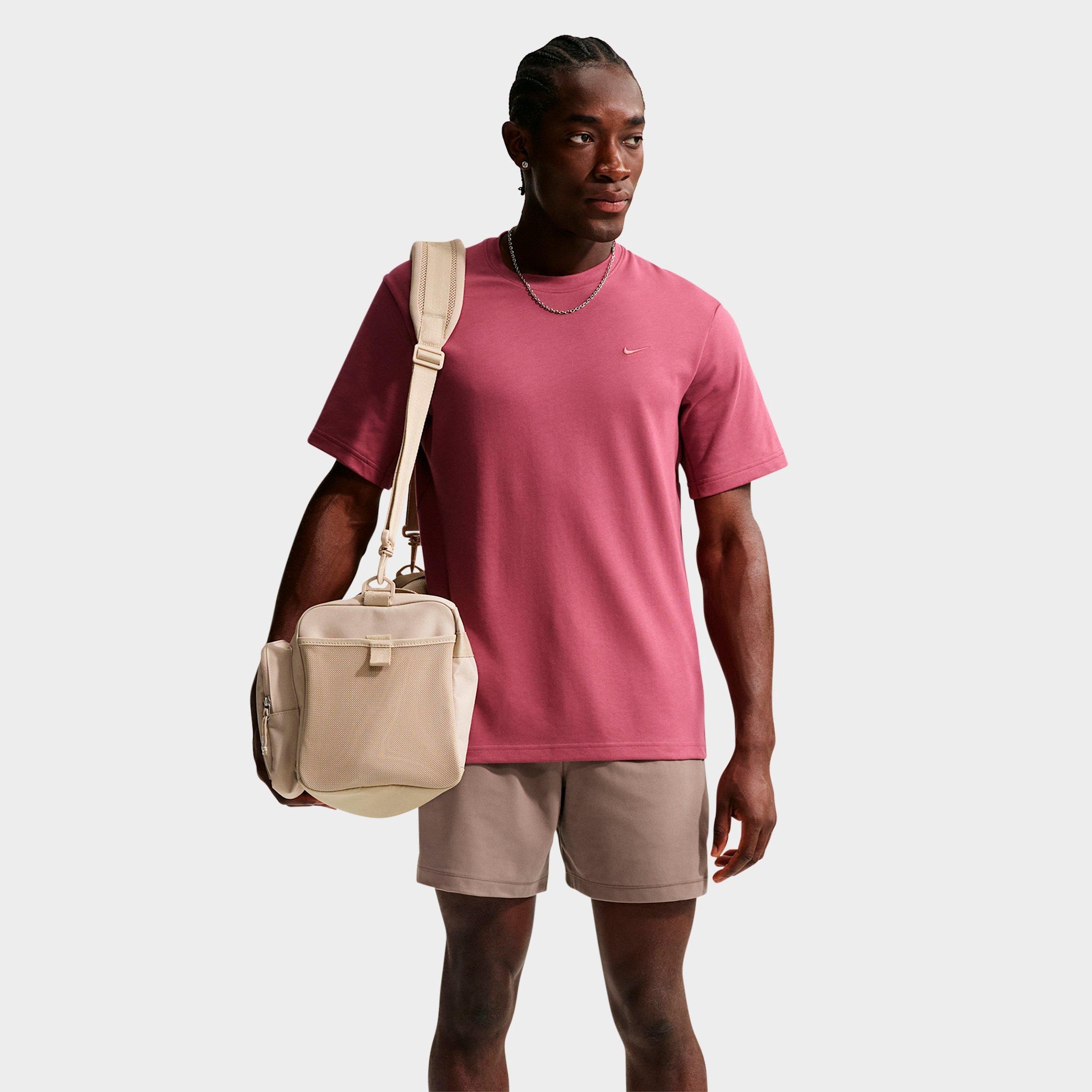 Click here for Nike Mens Dri-FIT Primary Versatile Top in Pink Sm... prices