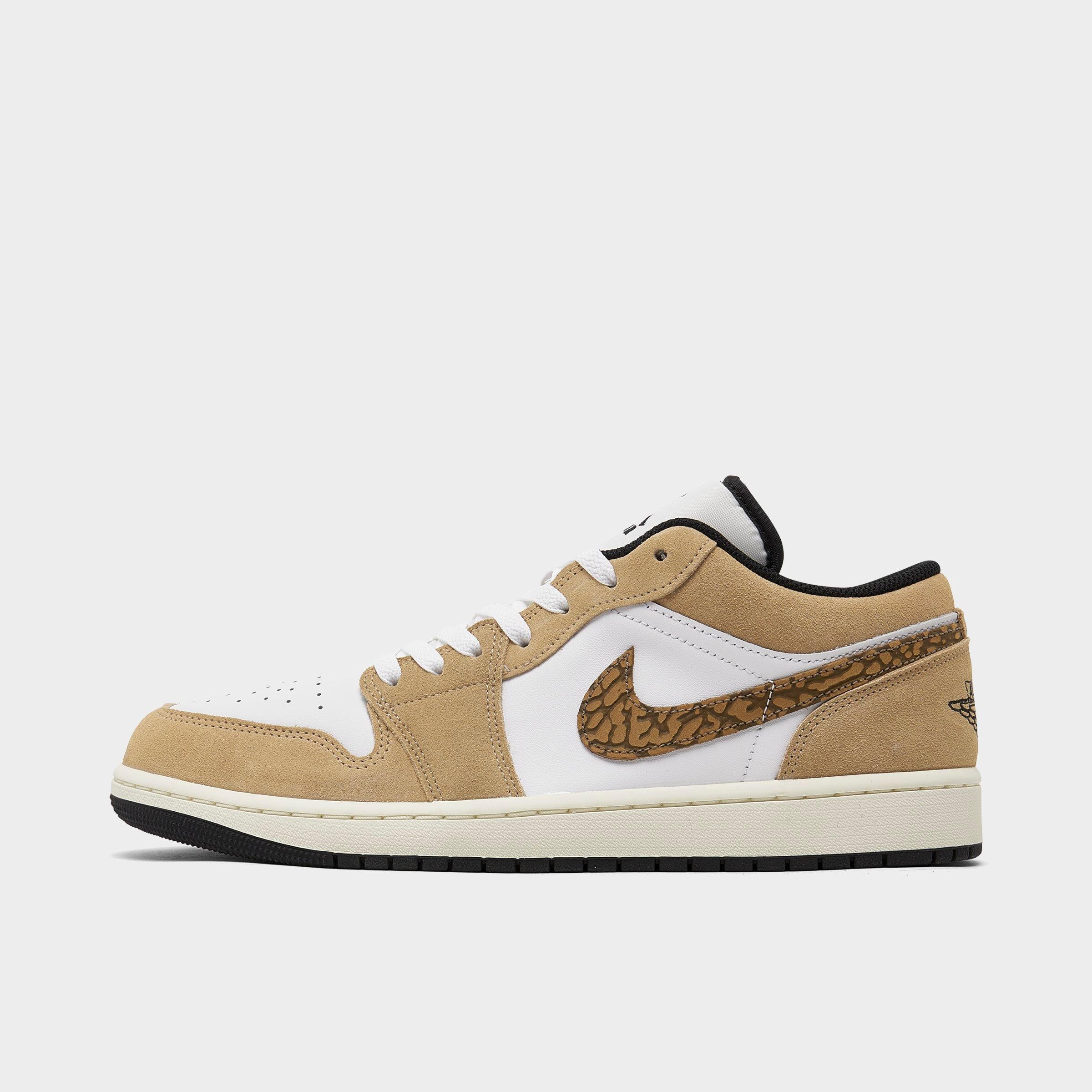 Click here for Jordan Air Retro 1 Low SE Casual Shoes in Hemp/Met... prices