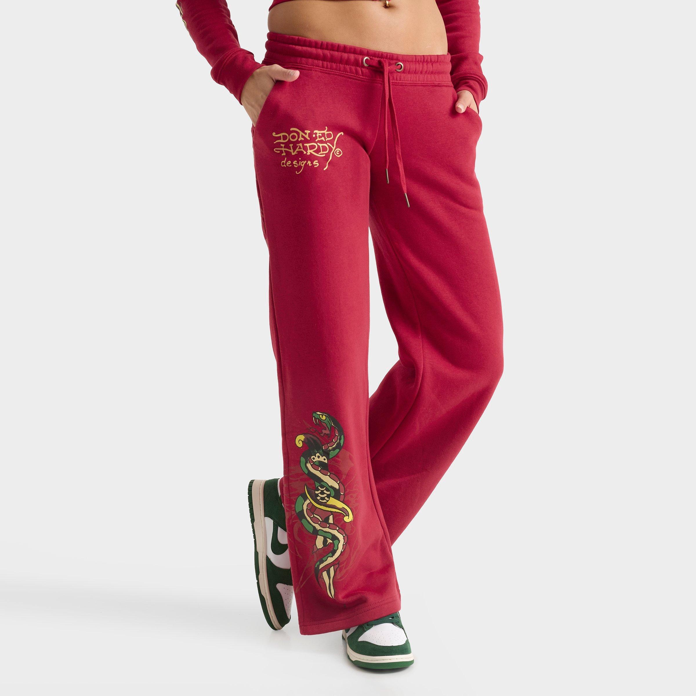 Click here for Ed Hardy Womens Eagle Fleece Jogger Pants in Deep... prices