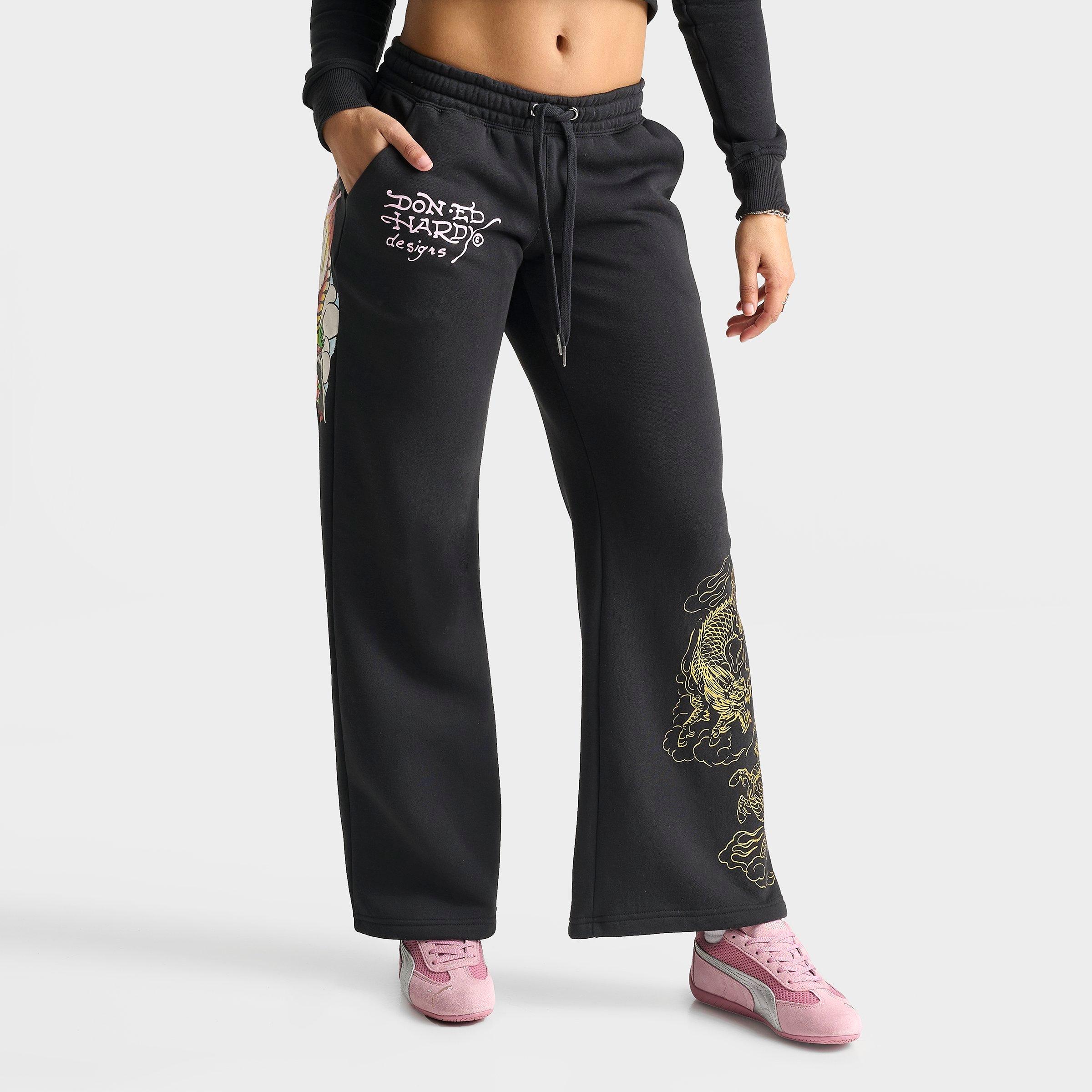 Click here for Ed Hardy Womens Mountain Tiger Fleece Jogger Pants... prices