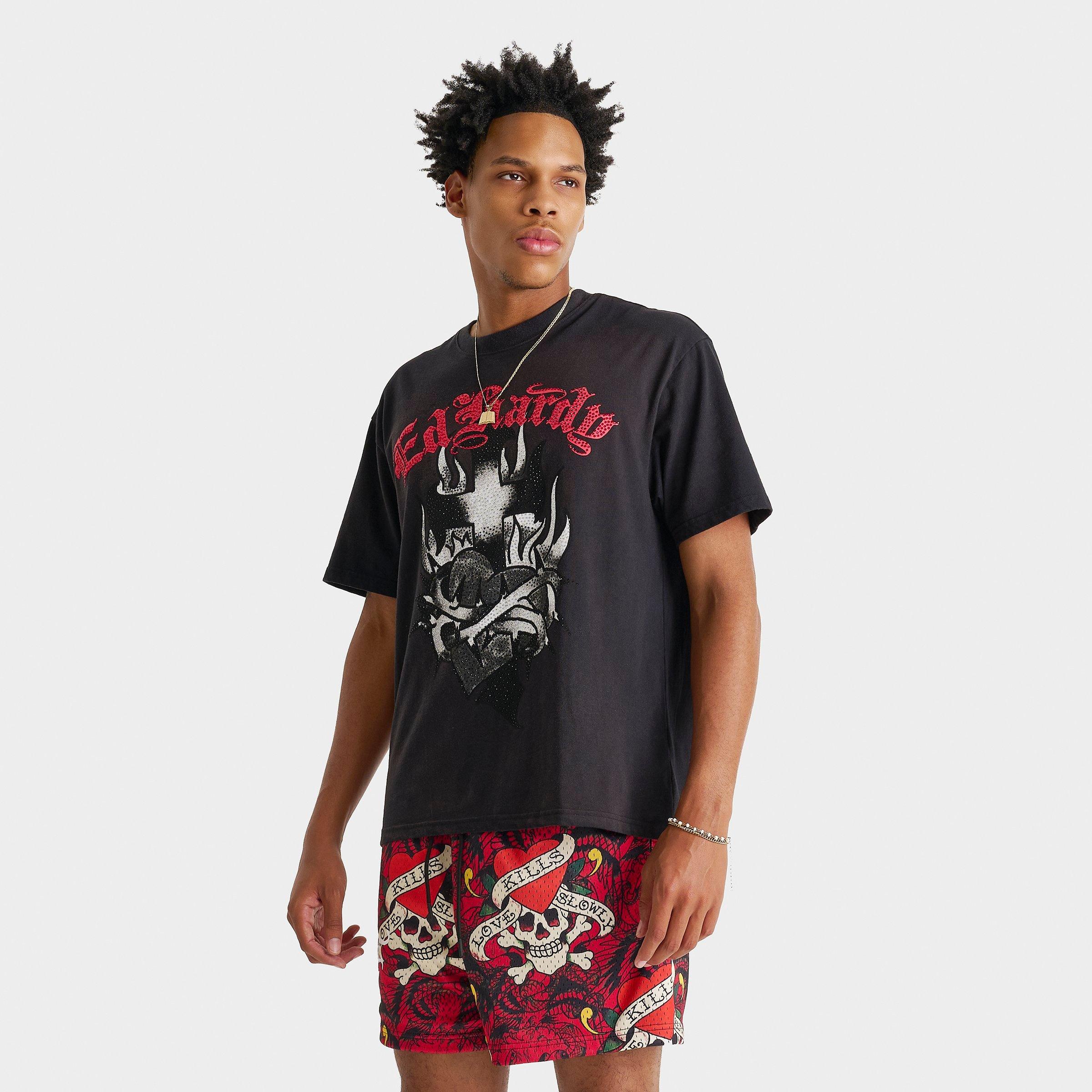 Click here for Ed Hardy Mens Sacred Heart Graphic T-Shirt in Vint... prices