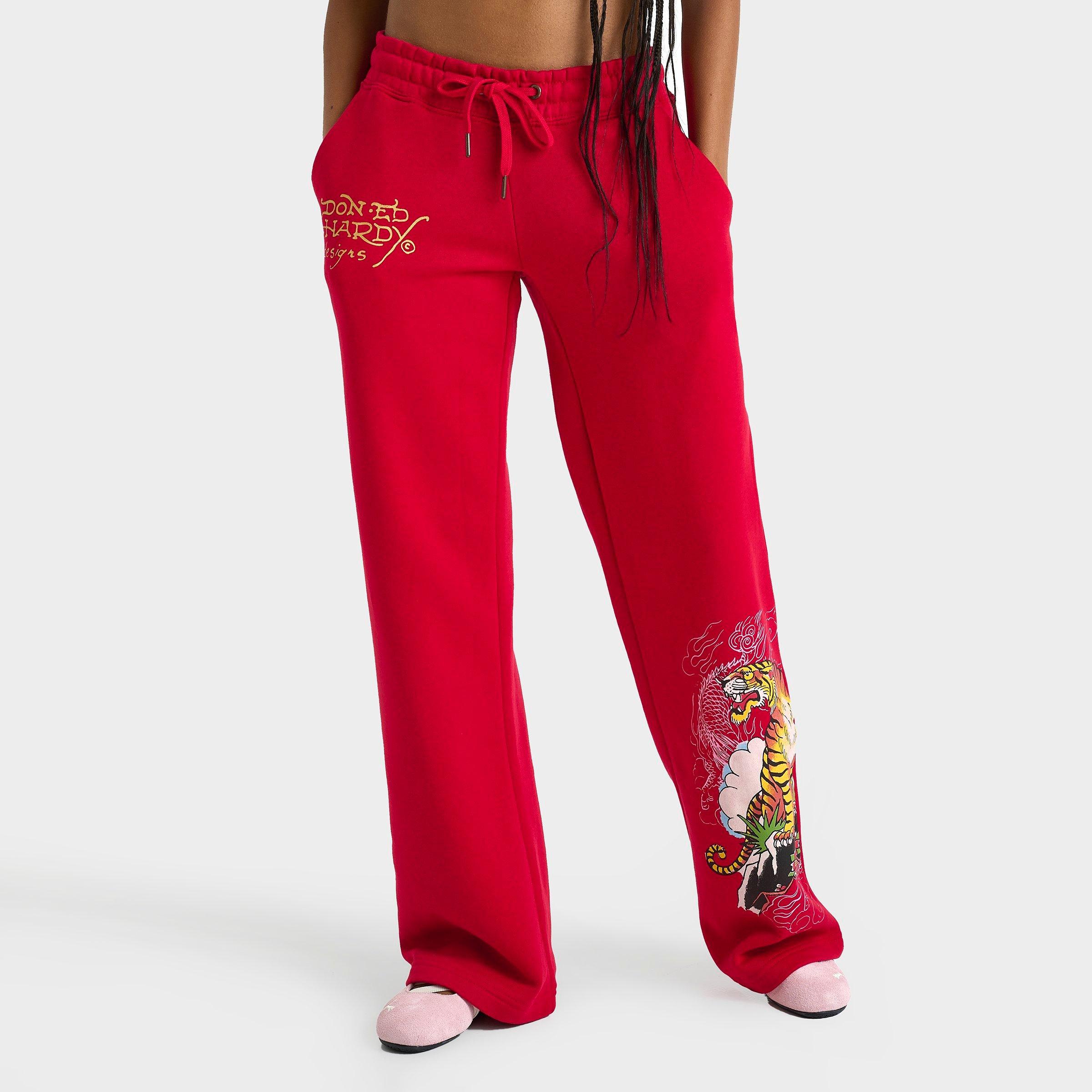 Click here for Ed Hardy Womens Mountain Tiger Fleece Jogger Pants... prices