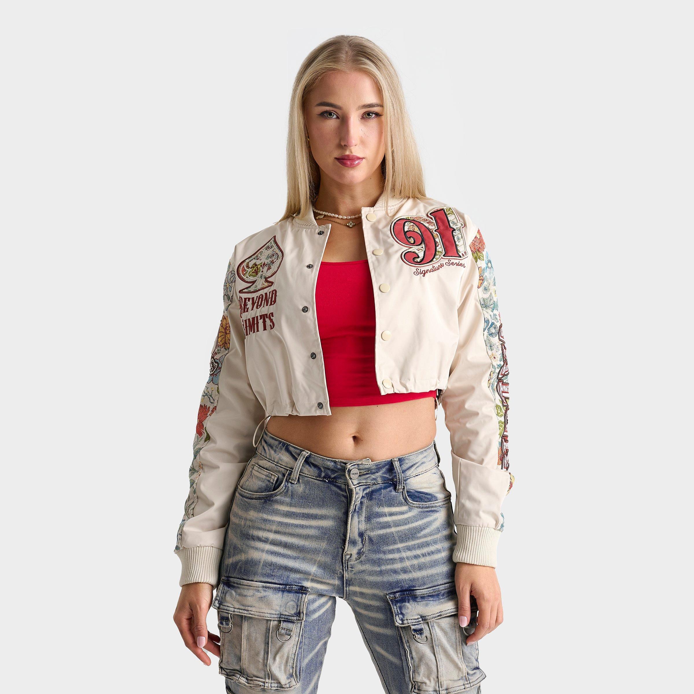 Click here for Smoke Rise Womens Cameron Tapestry Nylon Jacket in... prices