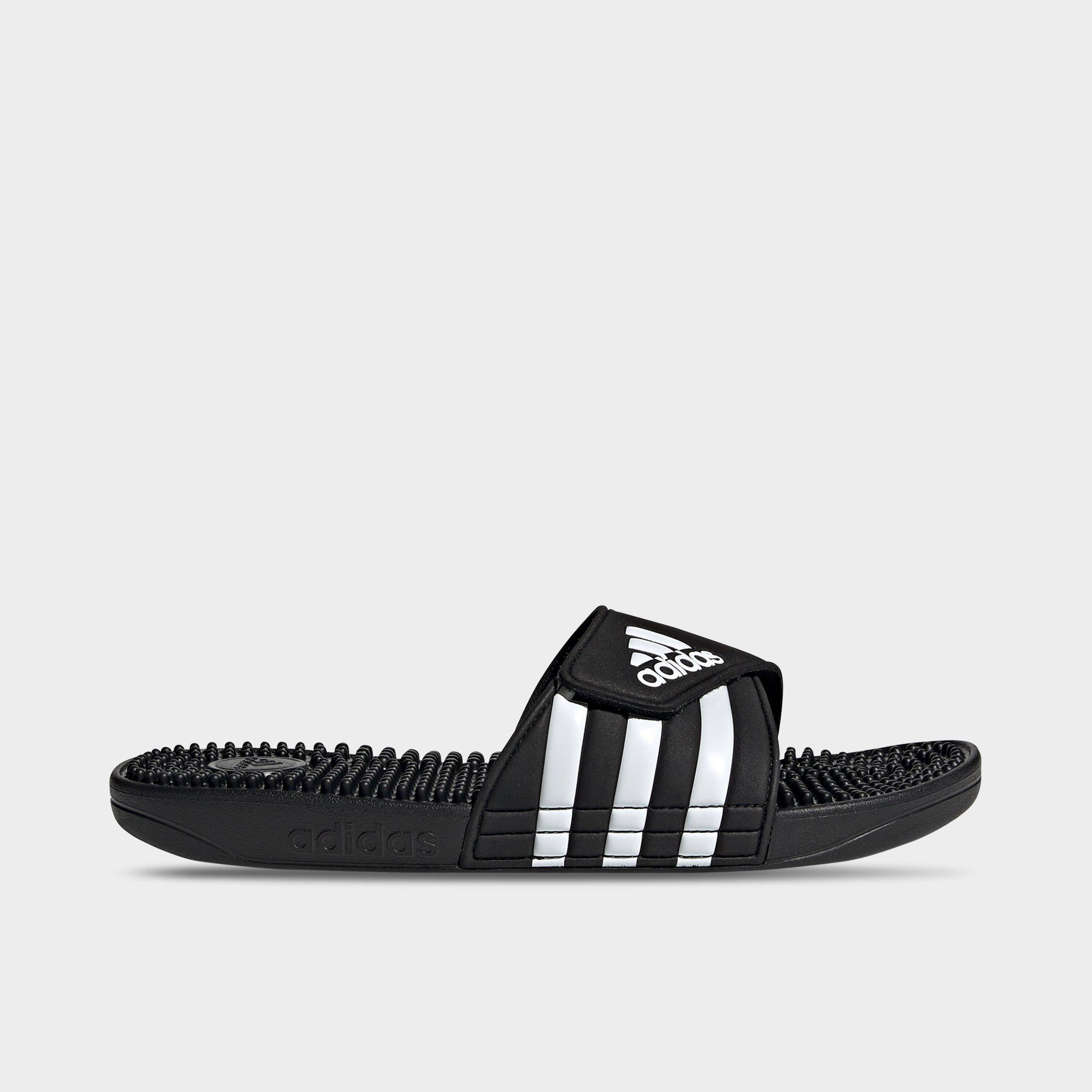 Click here for adidas Mens Adissage Slide Sandals in Black/White/... prices