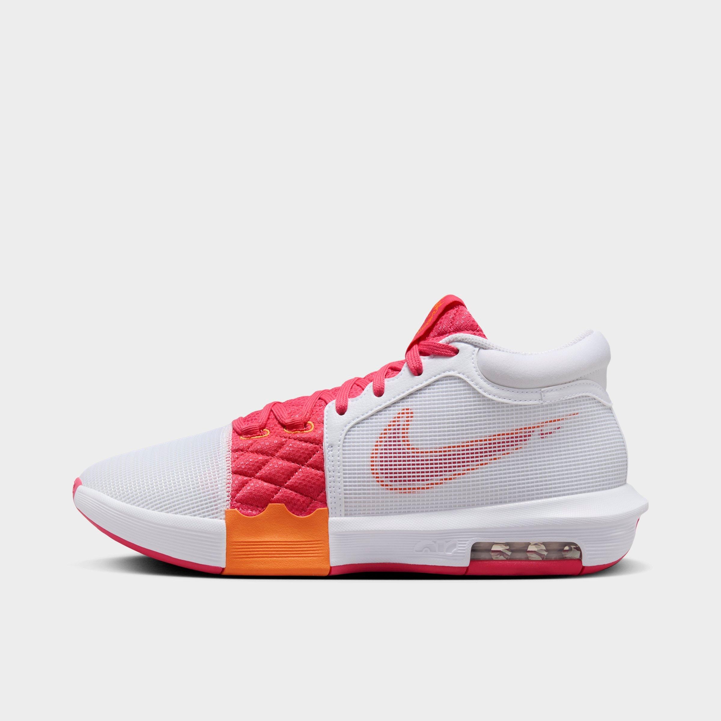 Click here for Nike Mens LeBron Witness 8 Basketball Shoes in Whi... prices