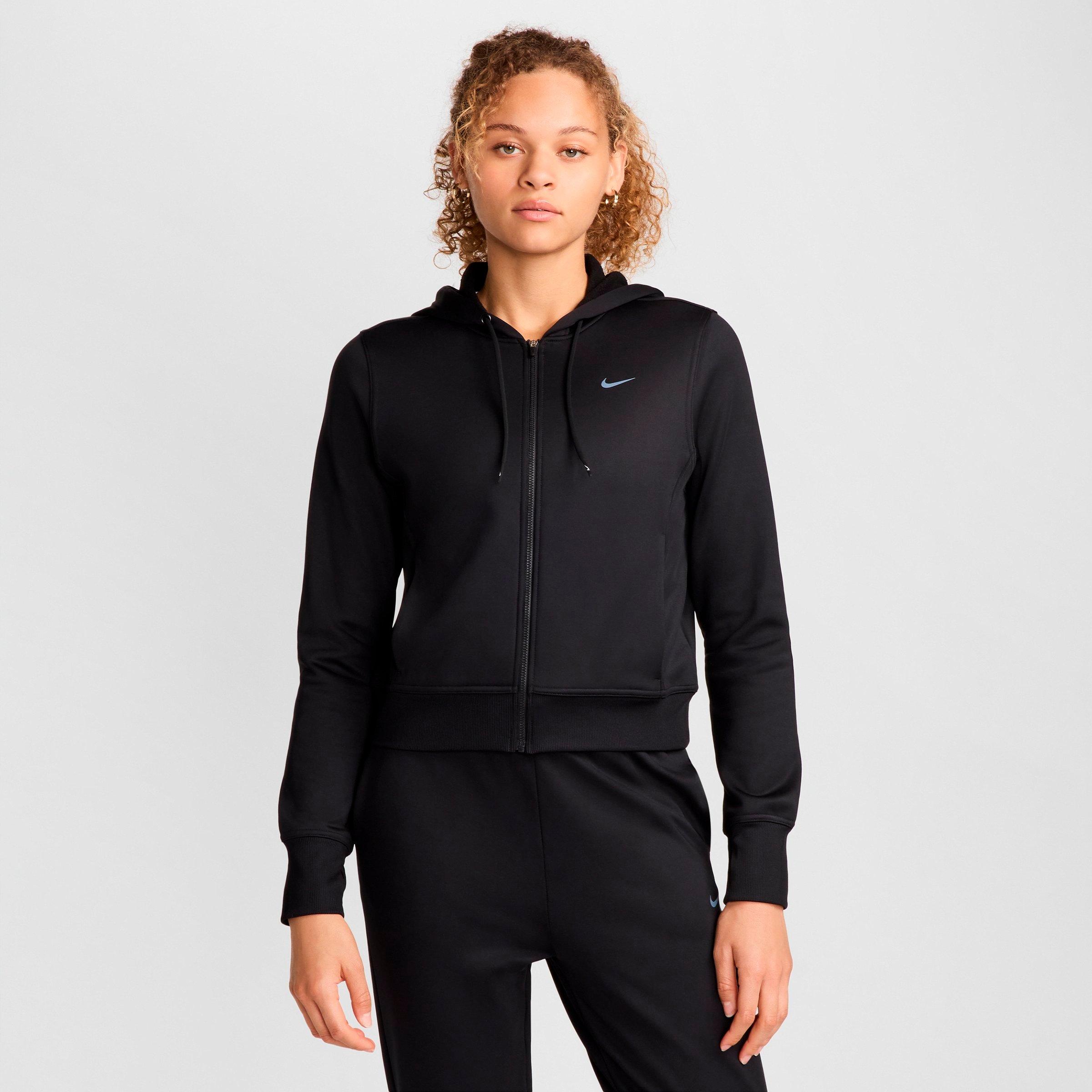 Click here for Nike Womens Therma-fit One Full-Zip Hoodie - Black... prices