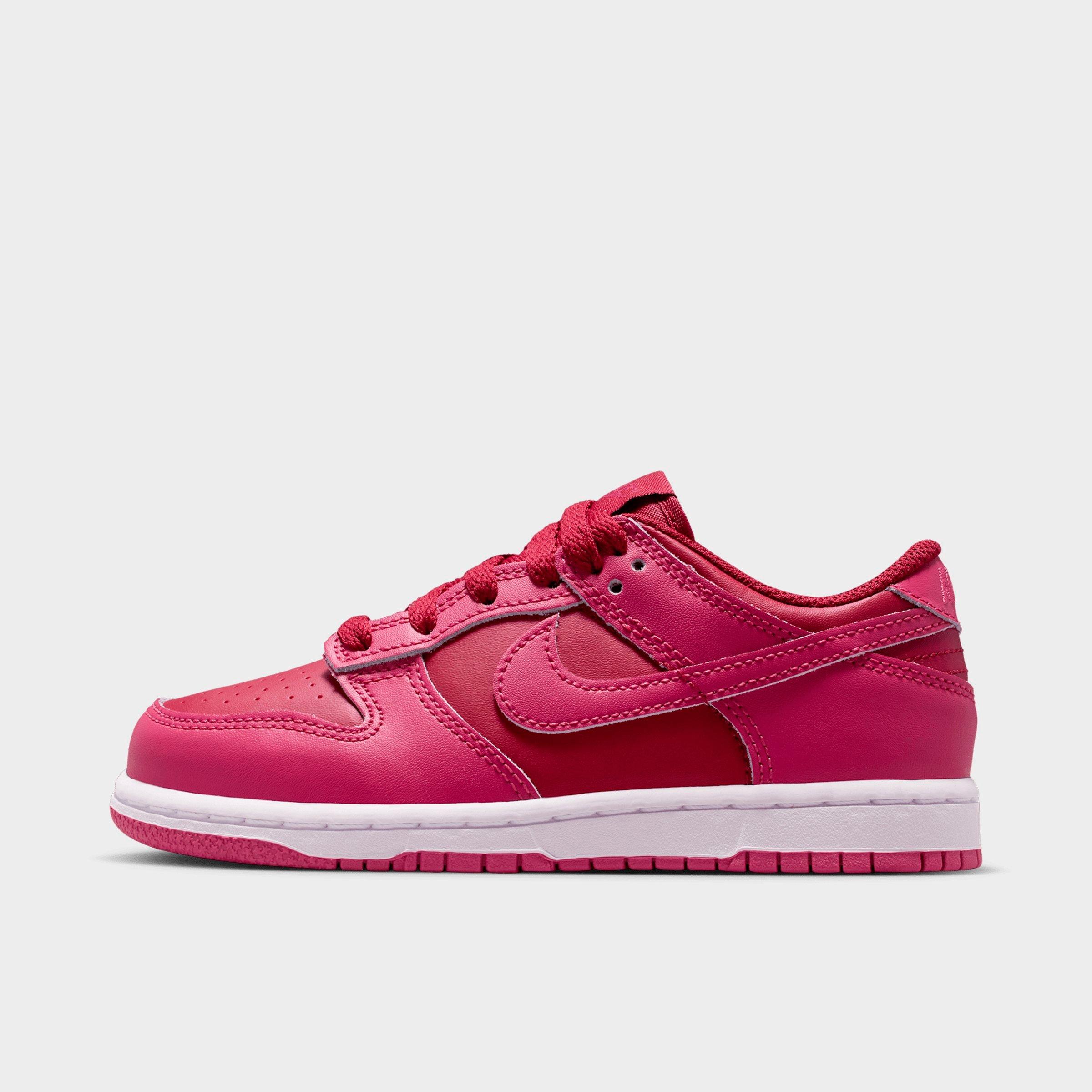 Click here for Nike Little Kids Dunk Low Casual Shoes in Team Red... prices