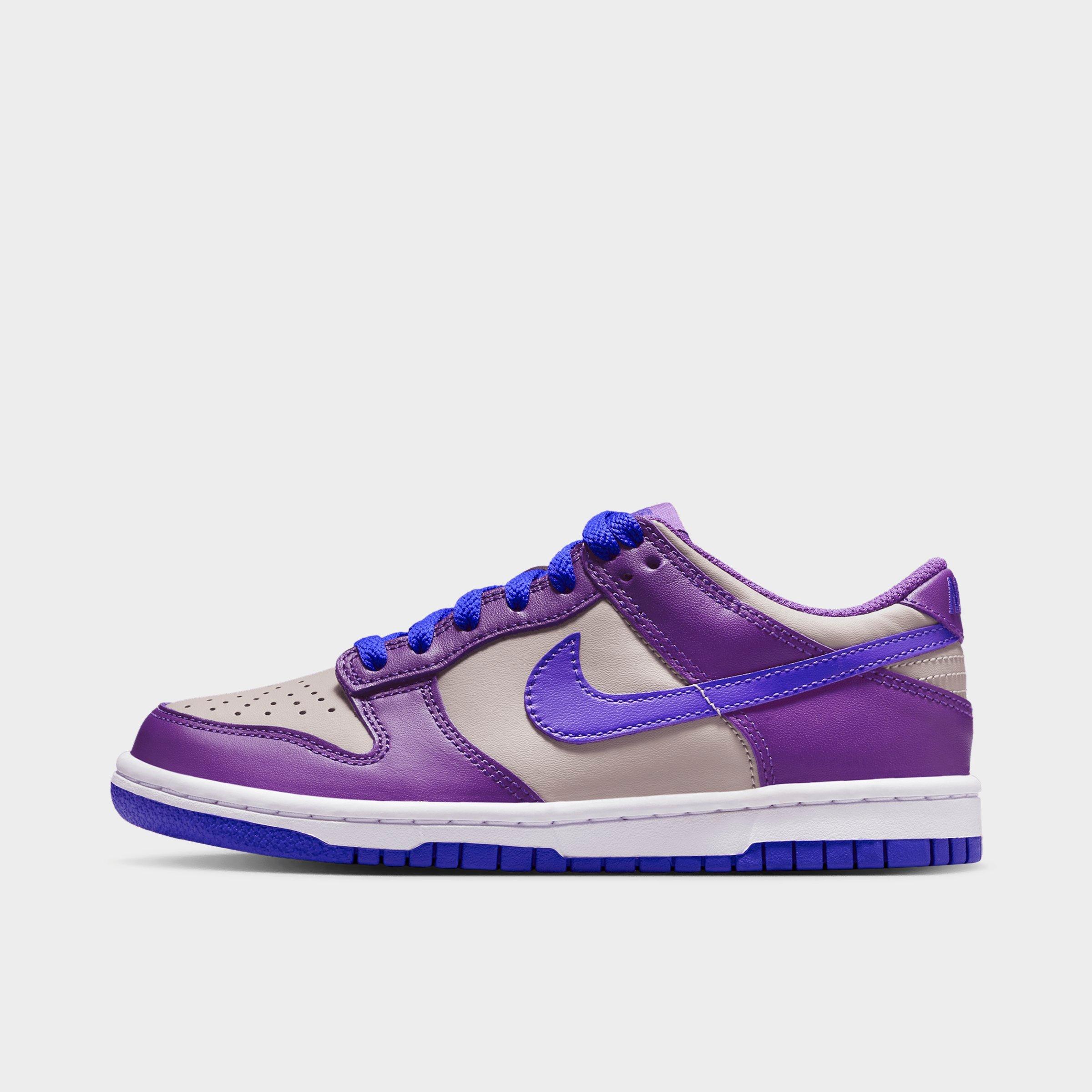 Click here for Nike Big Kids Dunk Low Casual Shoes in College Gre... prices