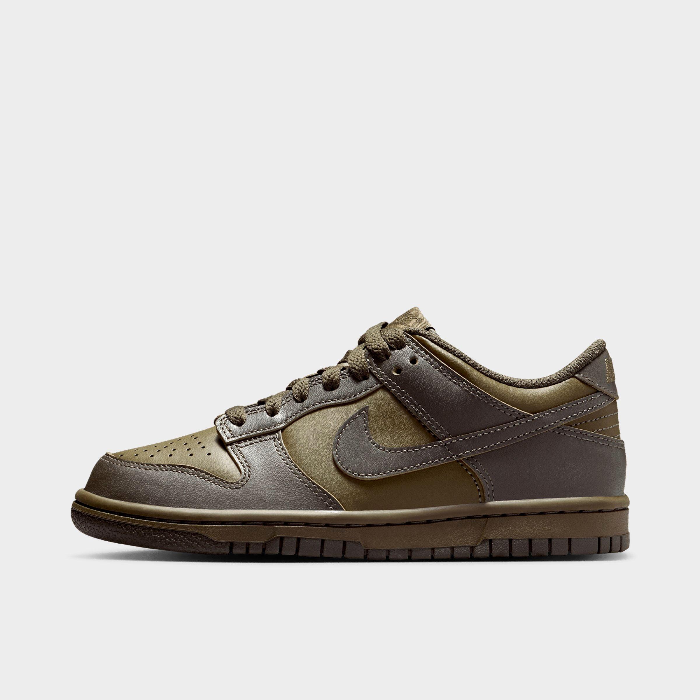 Click here for Nike Big Kids Dunk Low Casual Shoes in Cargo Khaki... prices
