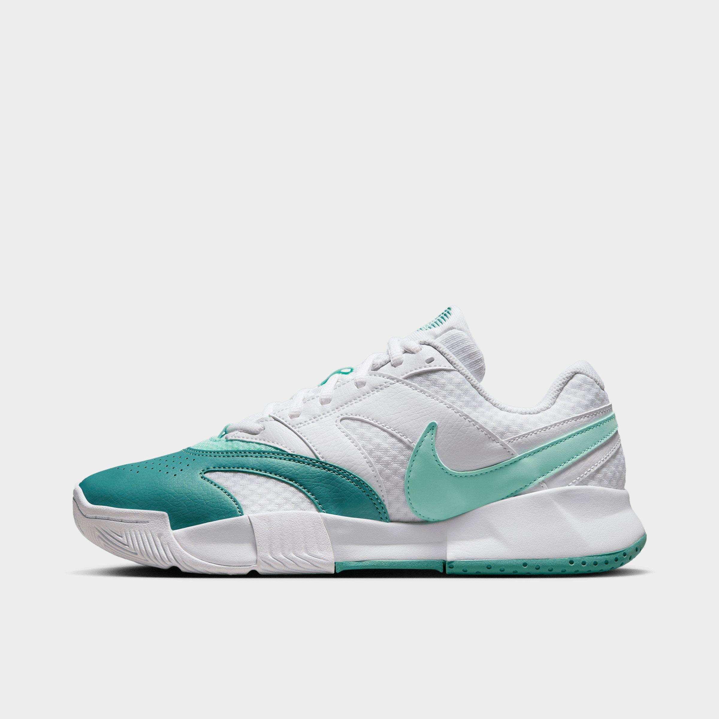 Click here for Nike Womens Court Lite 4 Tennis Shoes in White/Min... prices