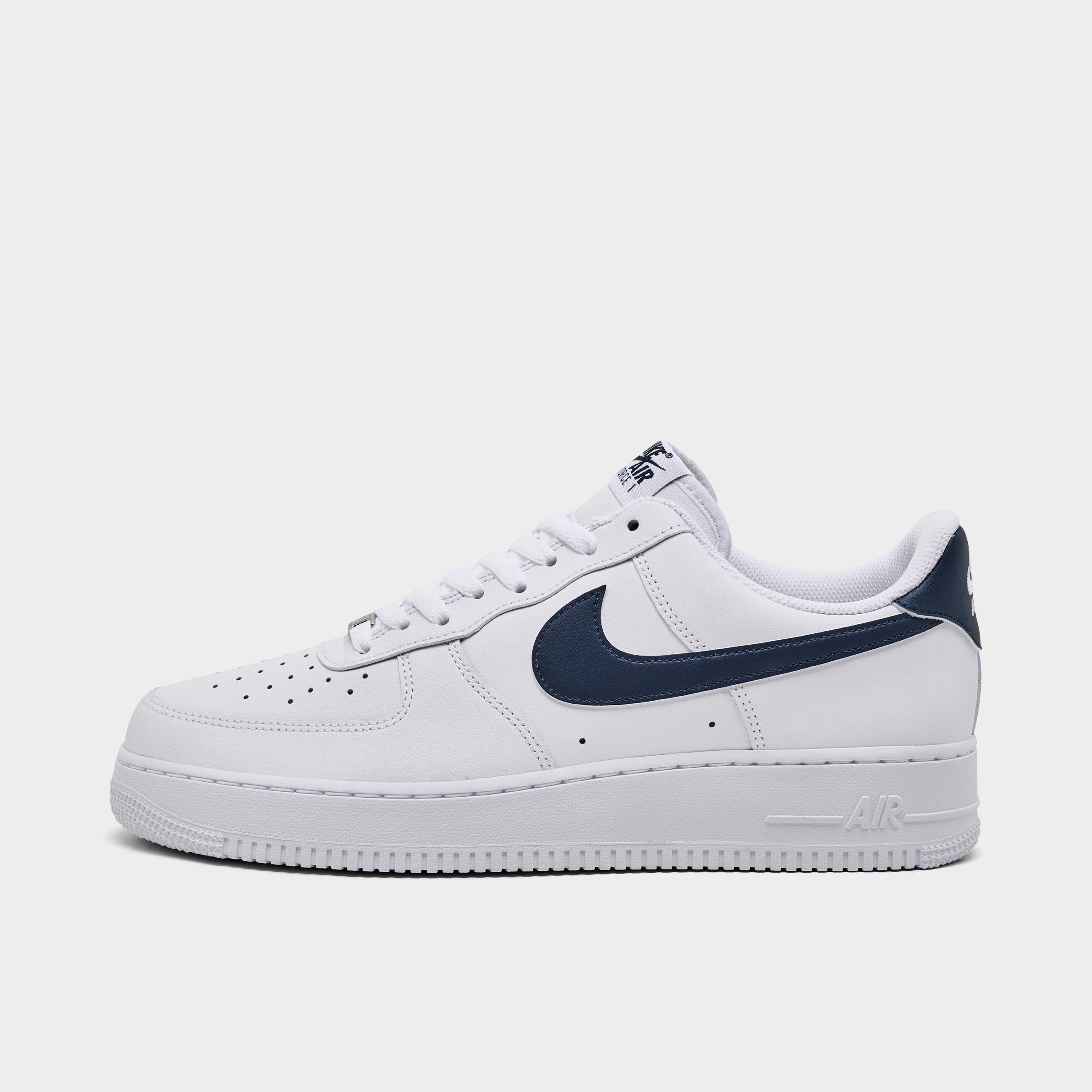 Click here for Nike Mens Air Force 1 07 Low Casual Shoes in White... prices