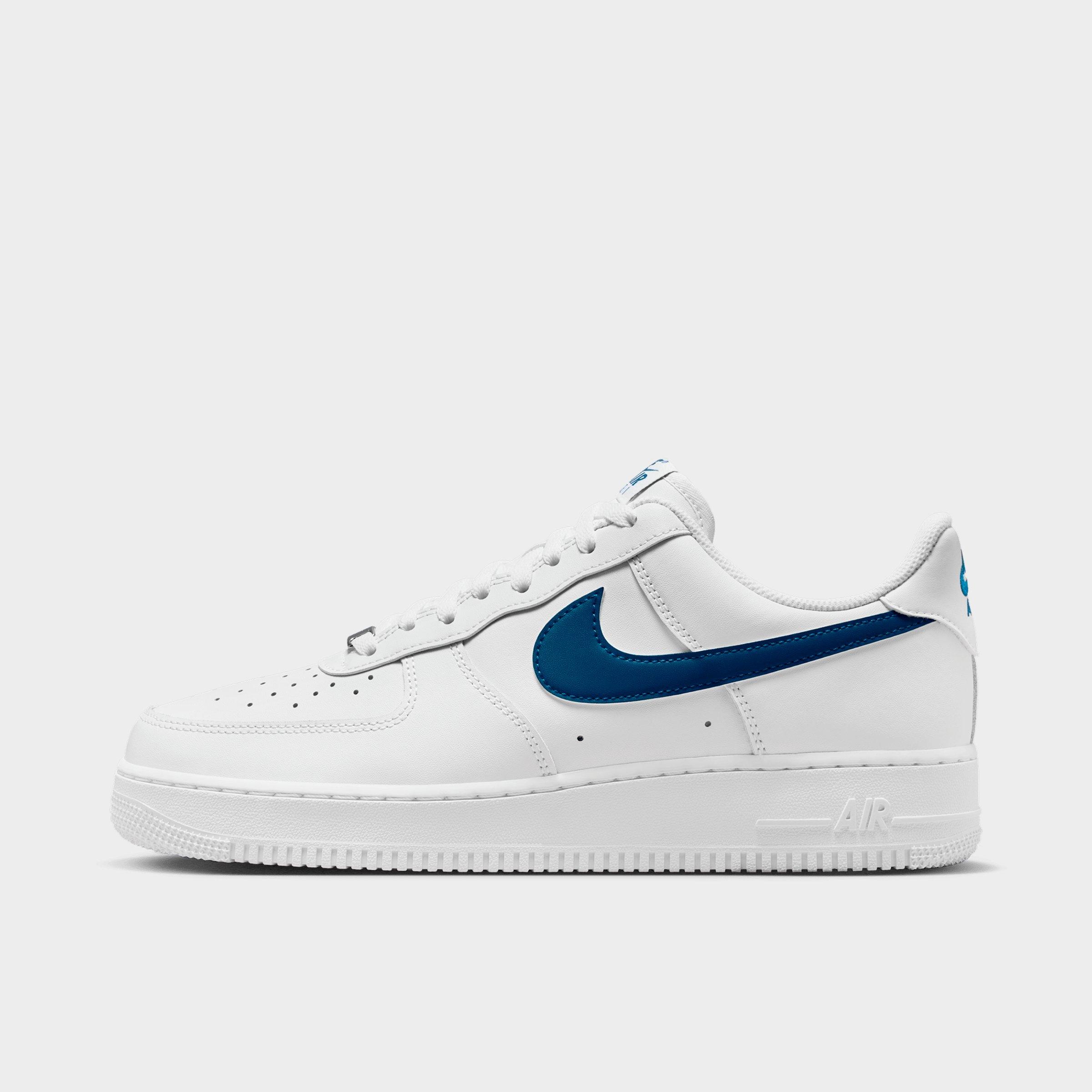 Click here for Nike Mens Air Force 1 07 Low Casual Shoes in White... prices