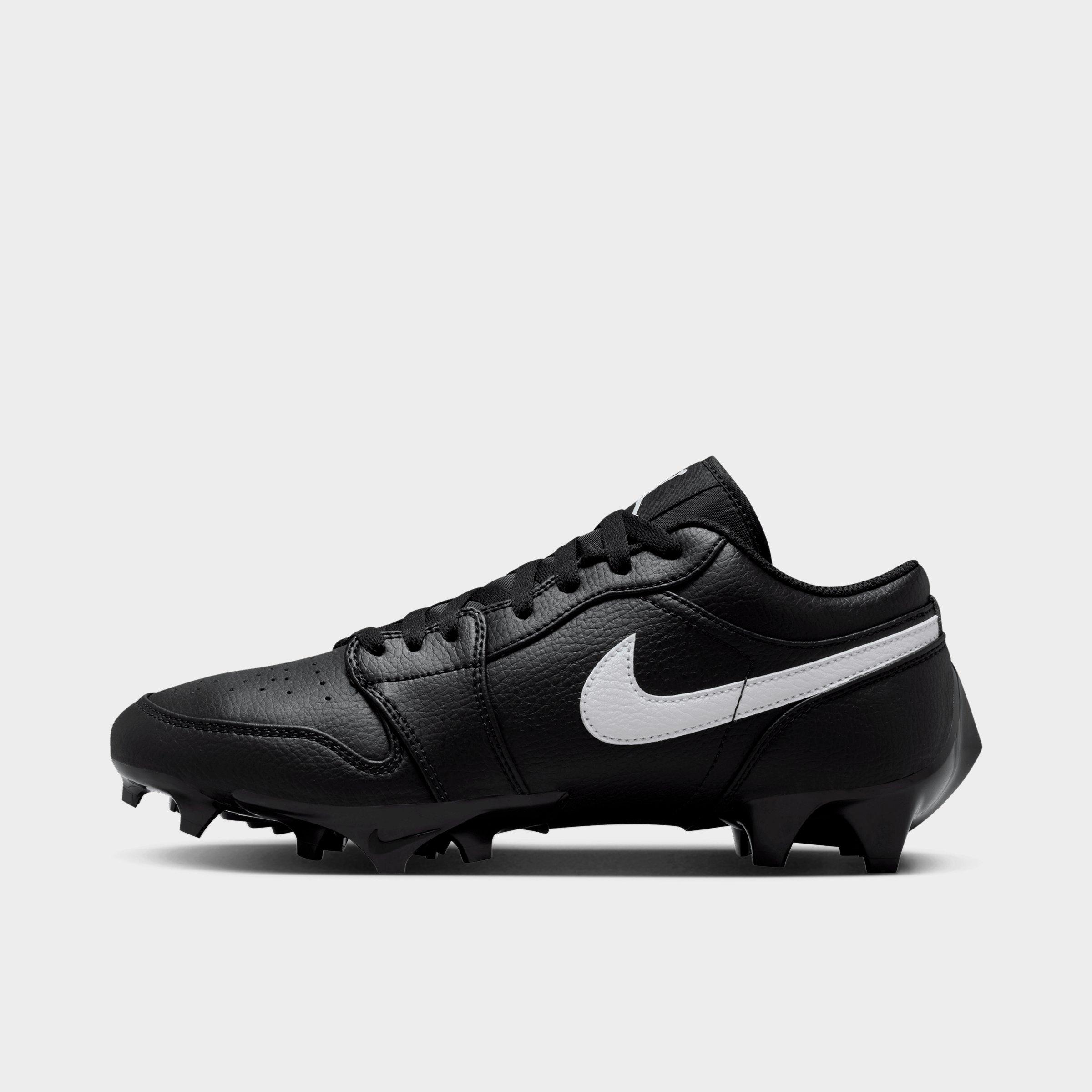 Click here for Jordan Mens 1 Low TD Football Cleats in Black/Whit... prices