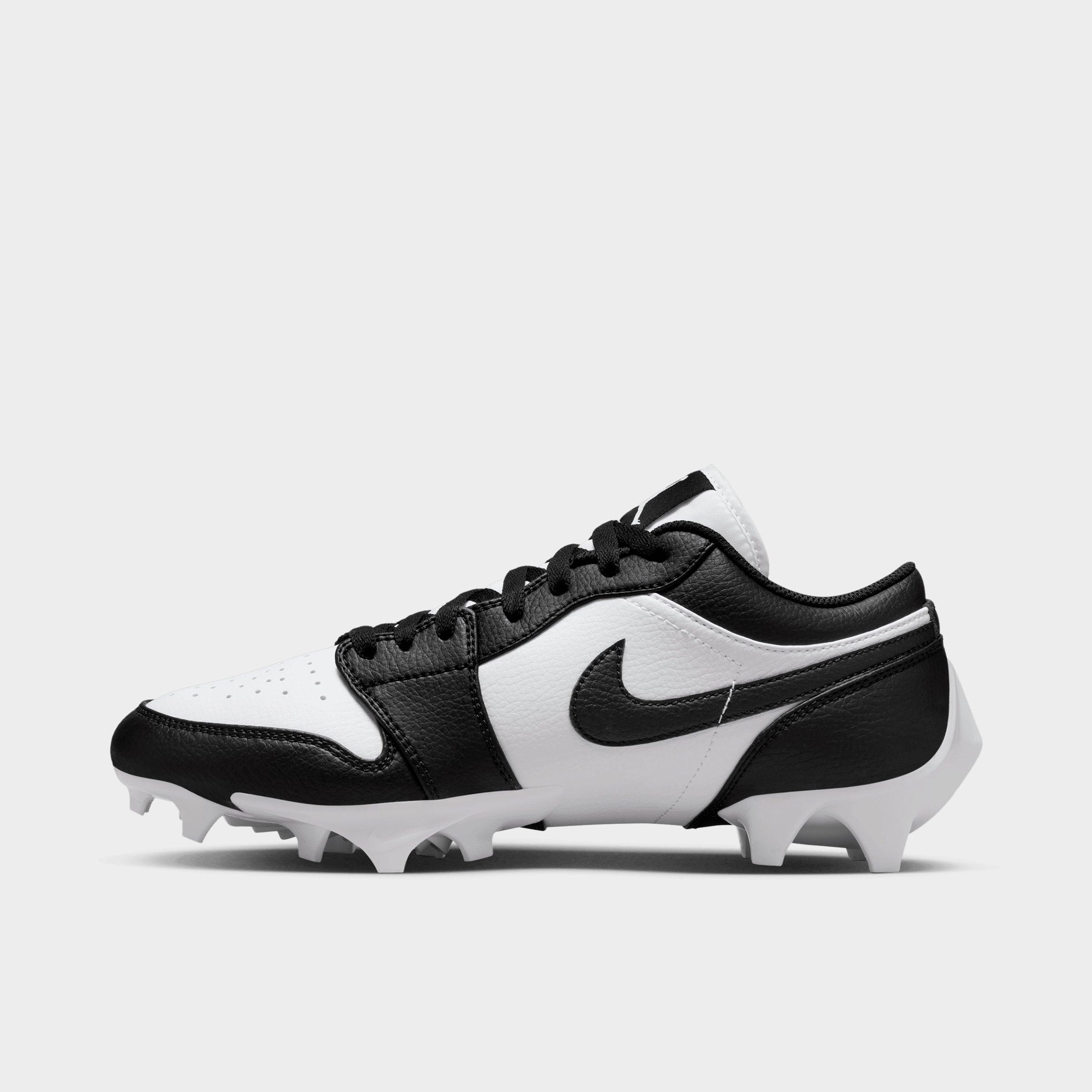Click here for Jordan Mens 1 Low TD Football Cleats in White/Blac... prices