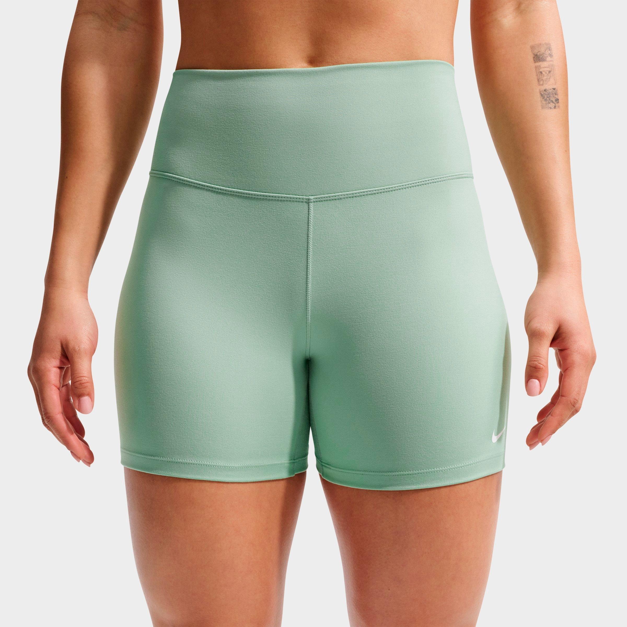 Click here for Nike Womens One High-Waisted 5 Biker Shorts in Ste... prices