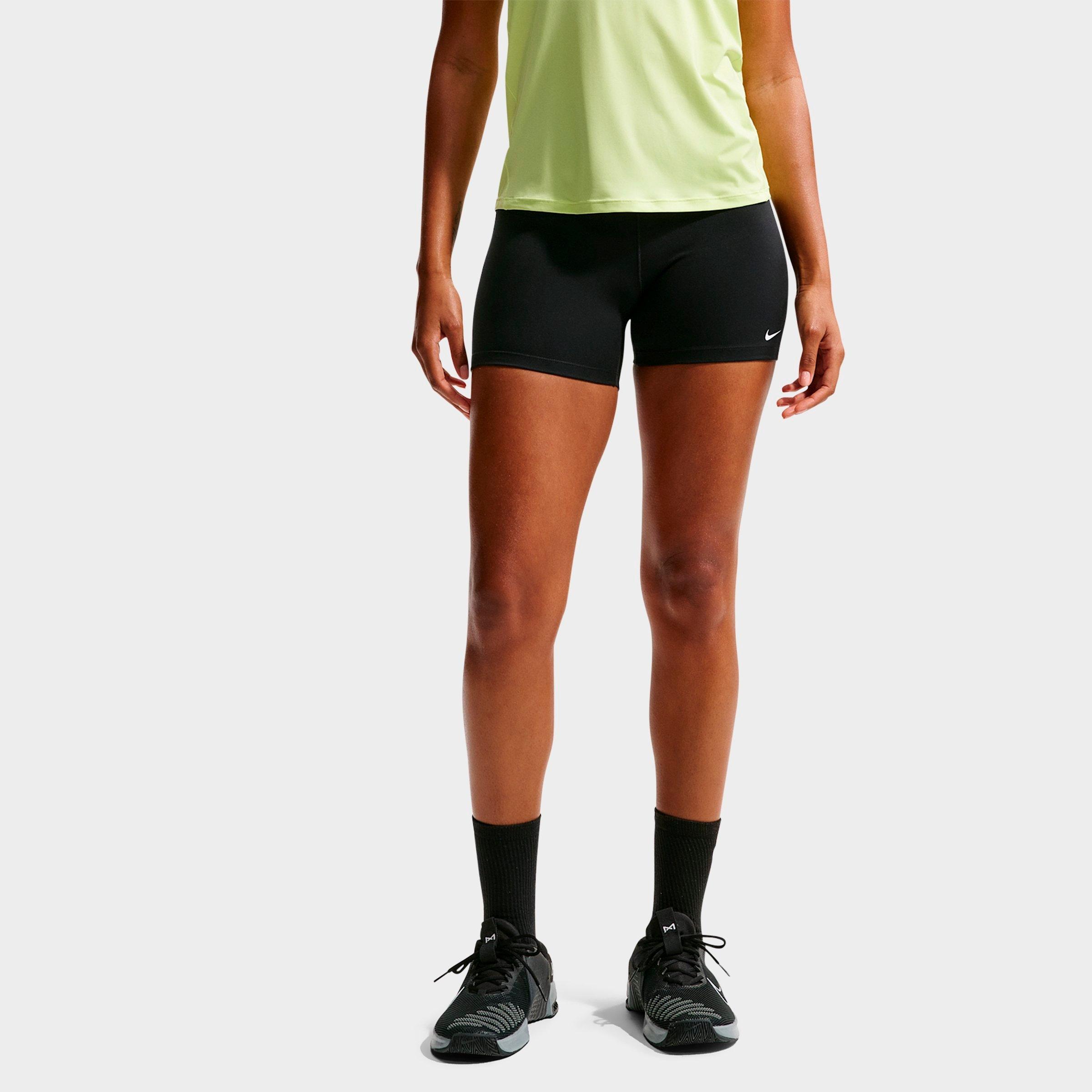 Click here for Nike Womens One High-Waisted 5 Biker Shorts in Bla... prices