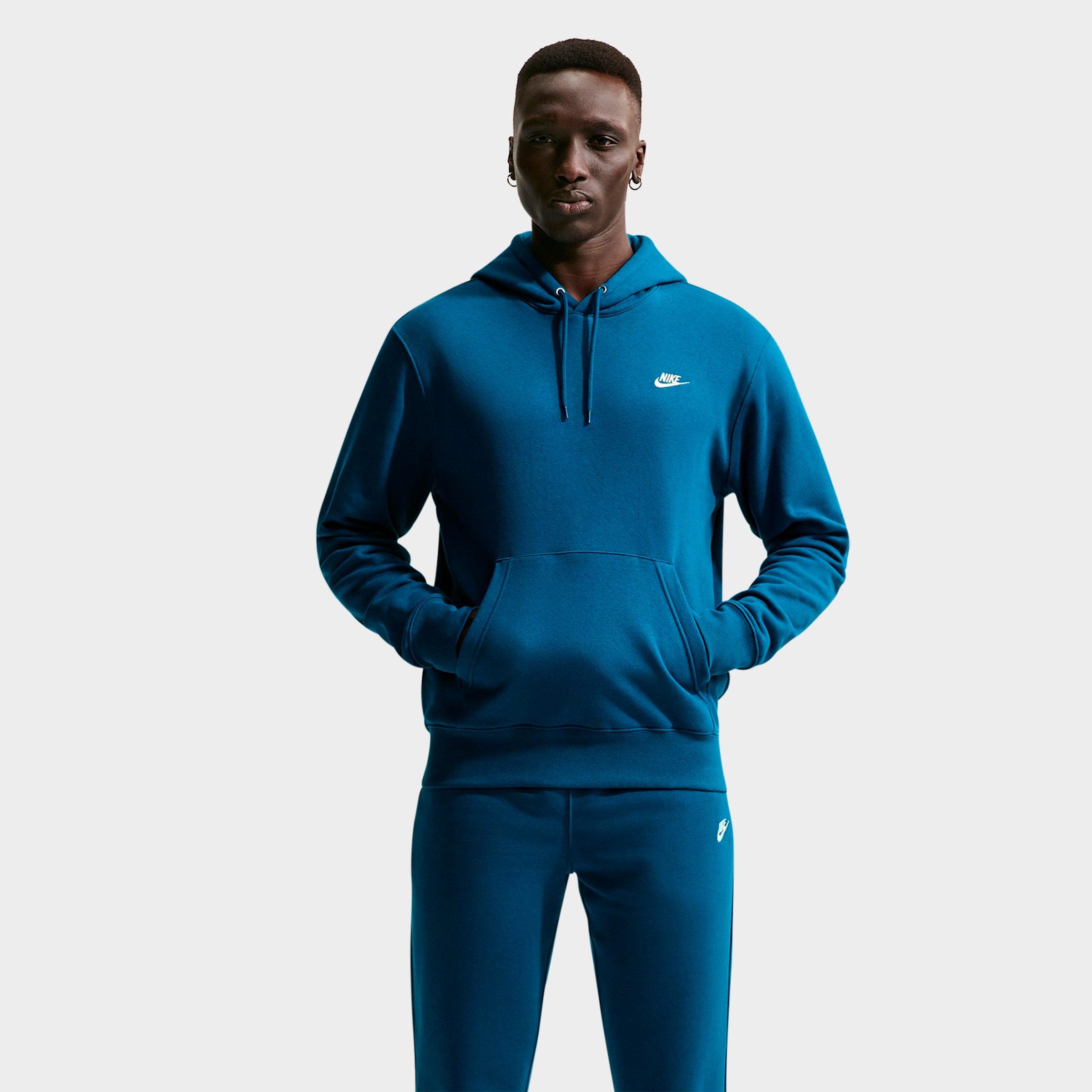 Click here for Nike Club Mens Pullover Fleece Logo Hoodie - Court... prices