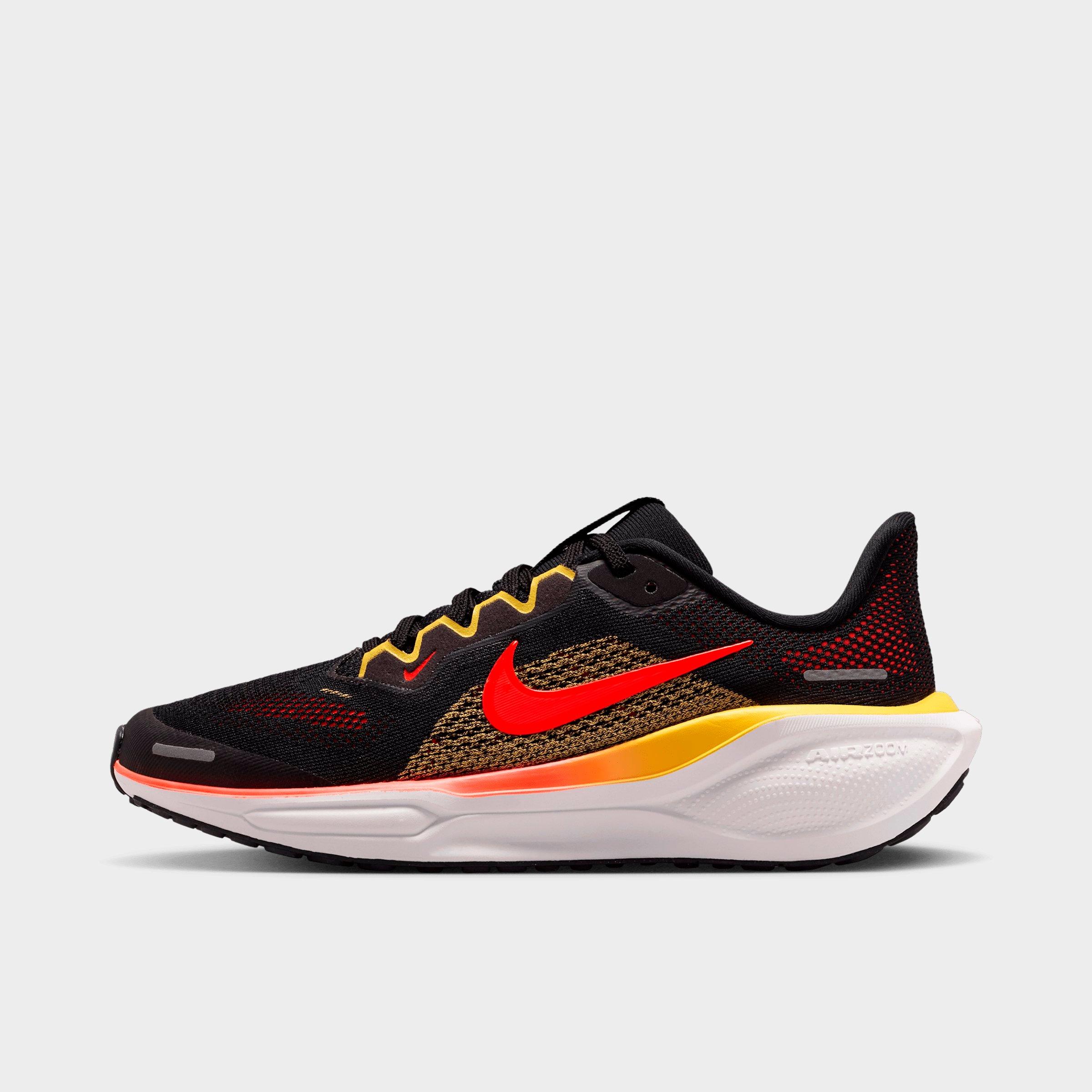 Click here for Nike Big Kids Pegasus 41 Running Shoes in Black/To... prices