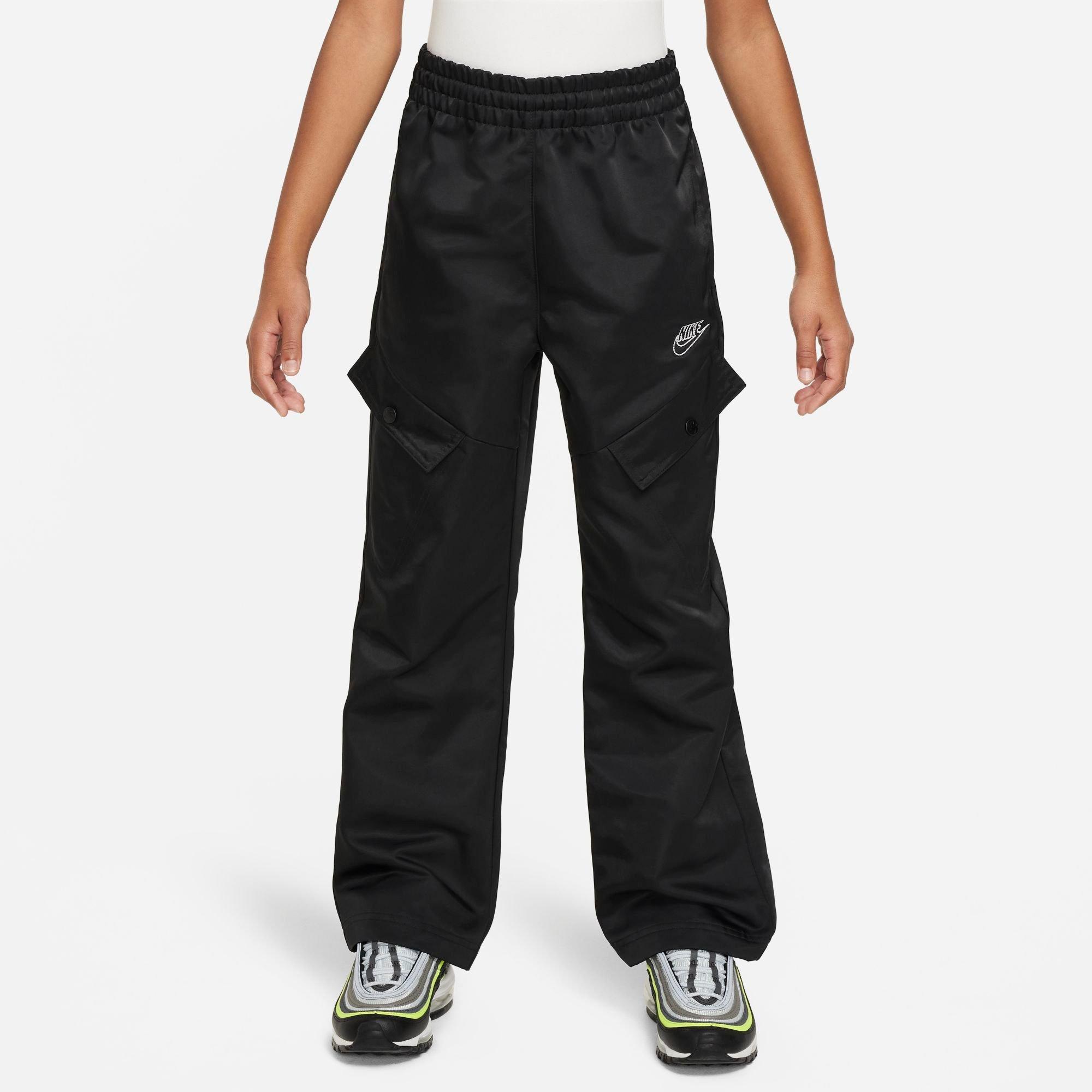 Click here for Nike Girls Big Kids Sportswear Cargo Pants in Blac... prices