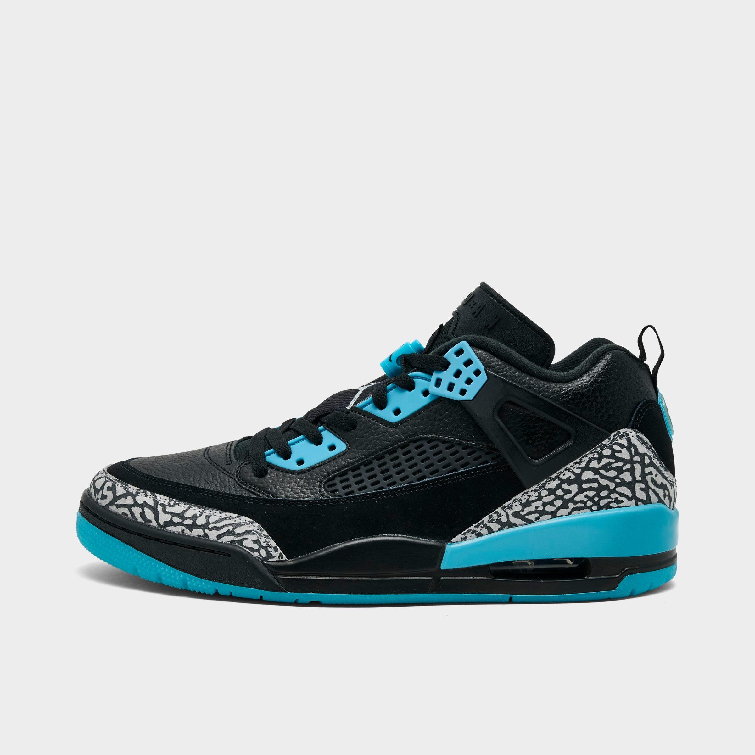 Click here for Jordan Mens Spizike Low Casual Shoes in Black/Wolf... prices