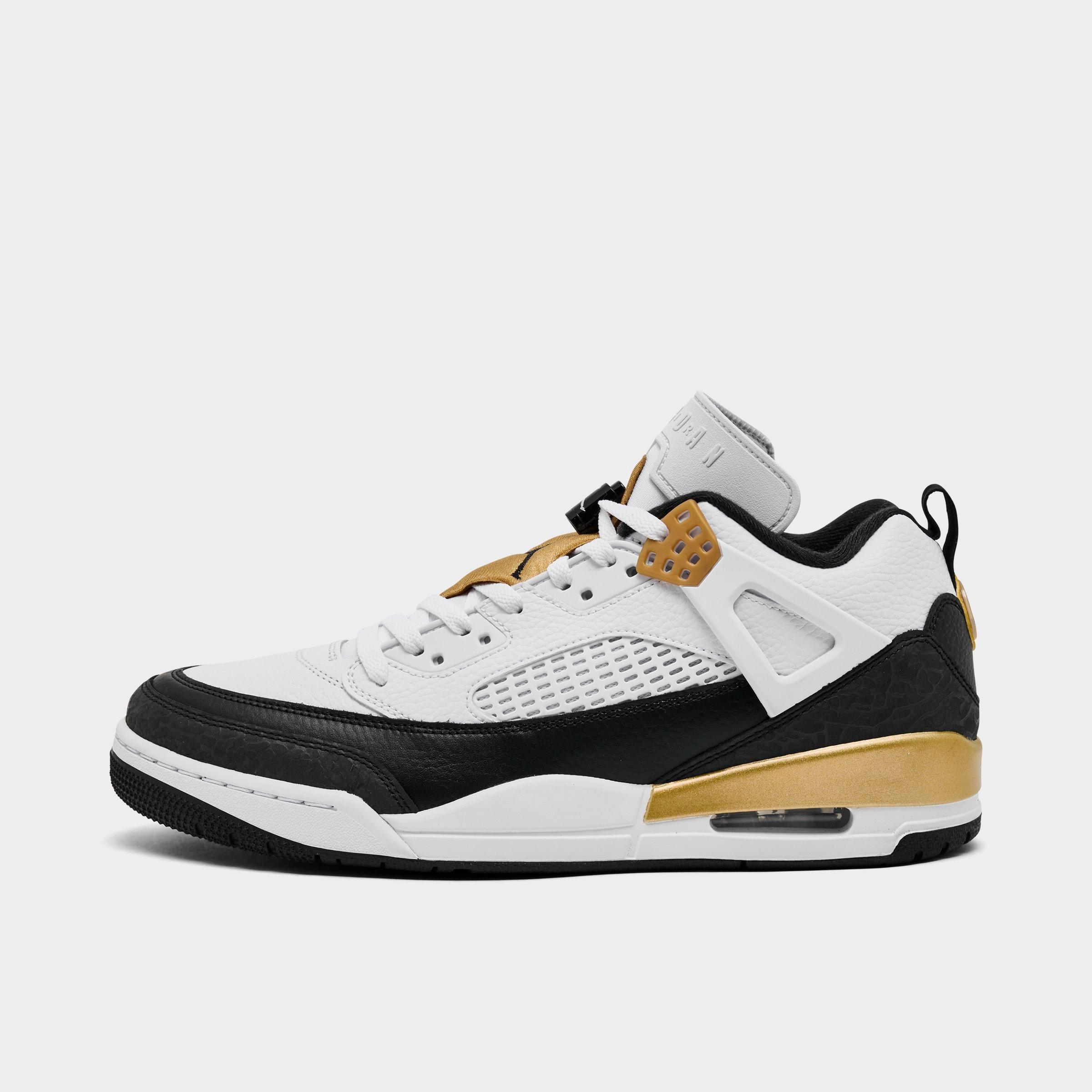 Click here for Jordan Mens Spizike Low Casual Shoes in White/Blac... prices