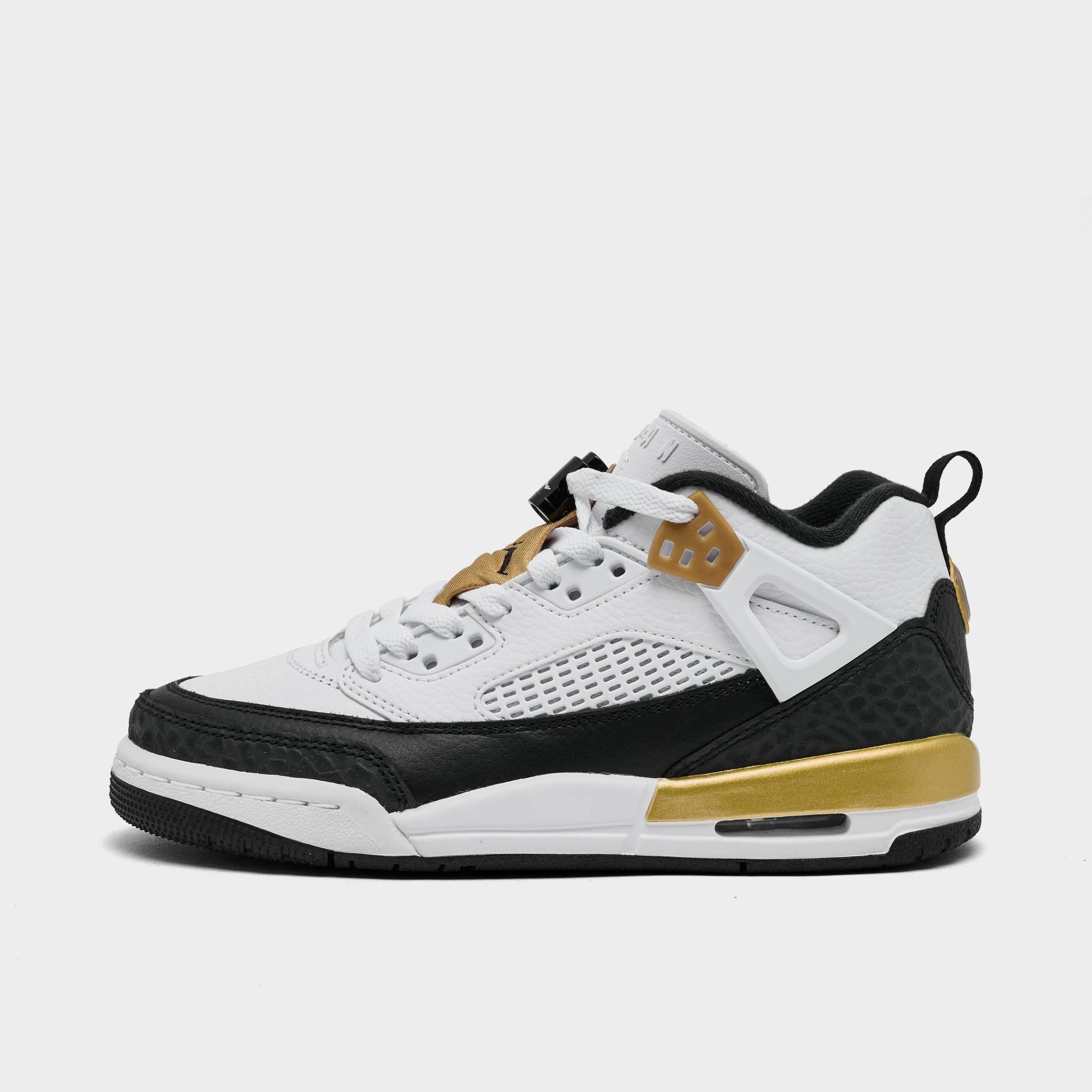 Click here for Jordan Big Kids Spizike Low Casual Shoes in White/... prices