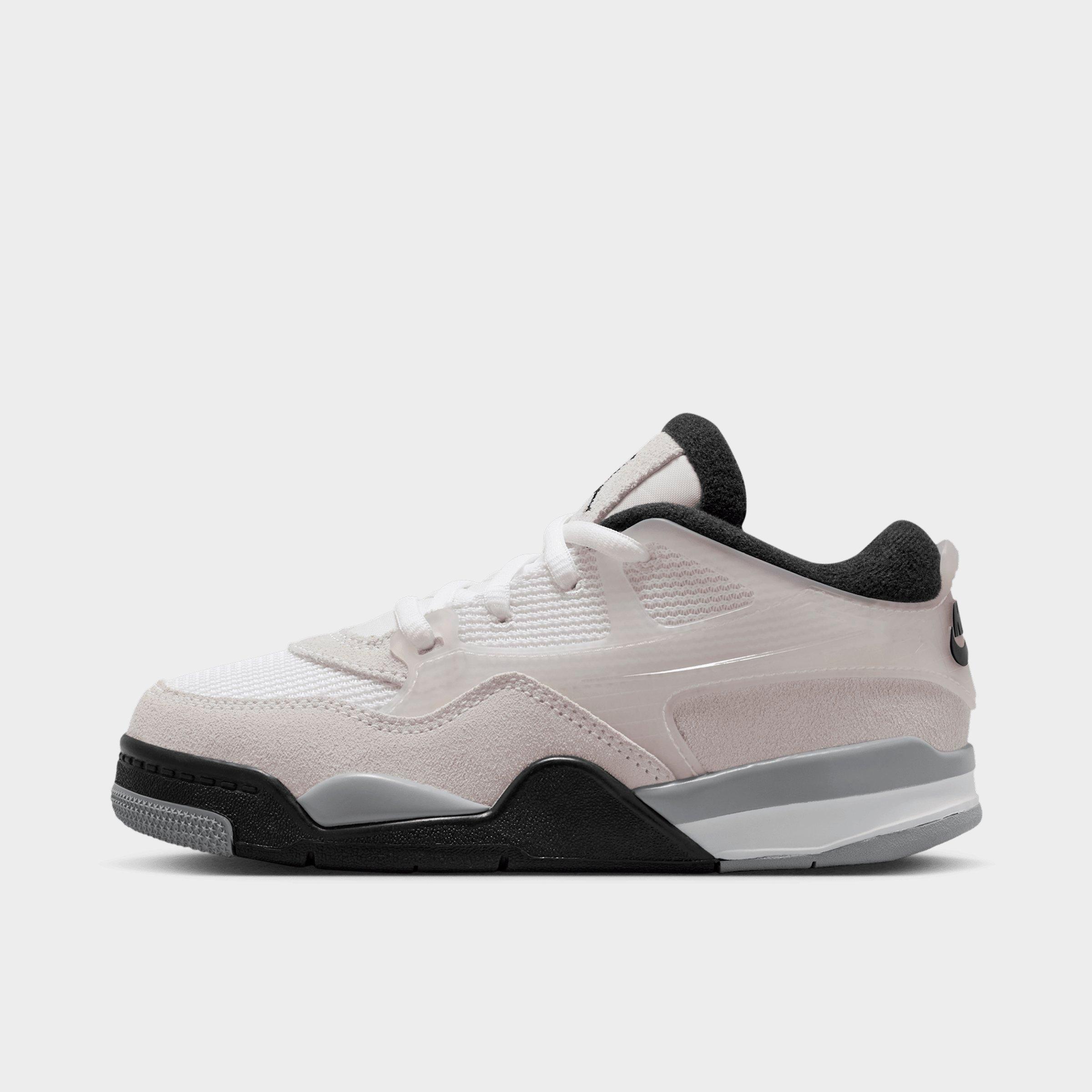 Click here for Jordan Little Kids Air 4RM Casual Shoes in White/I... prices