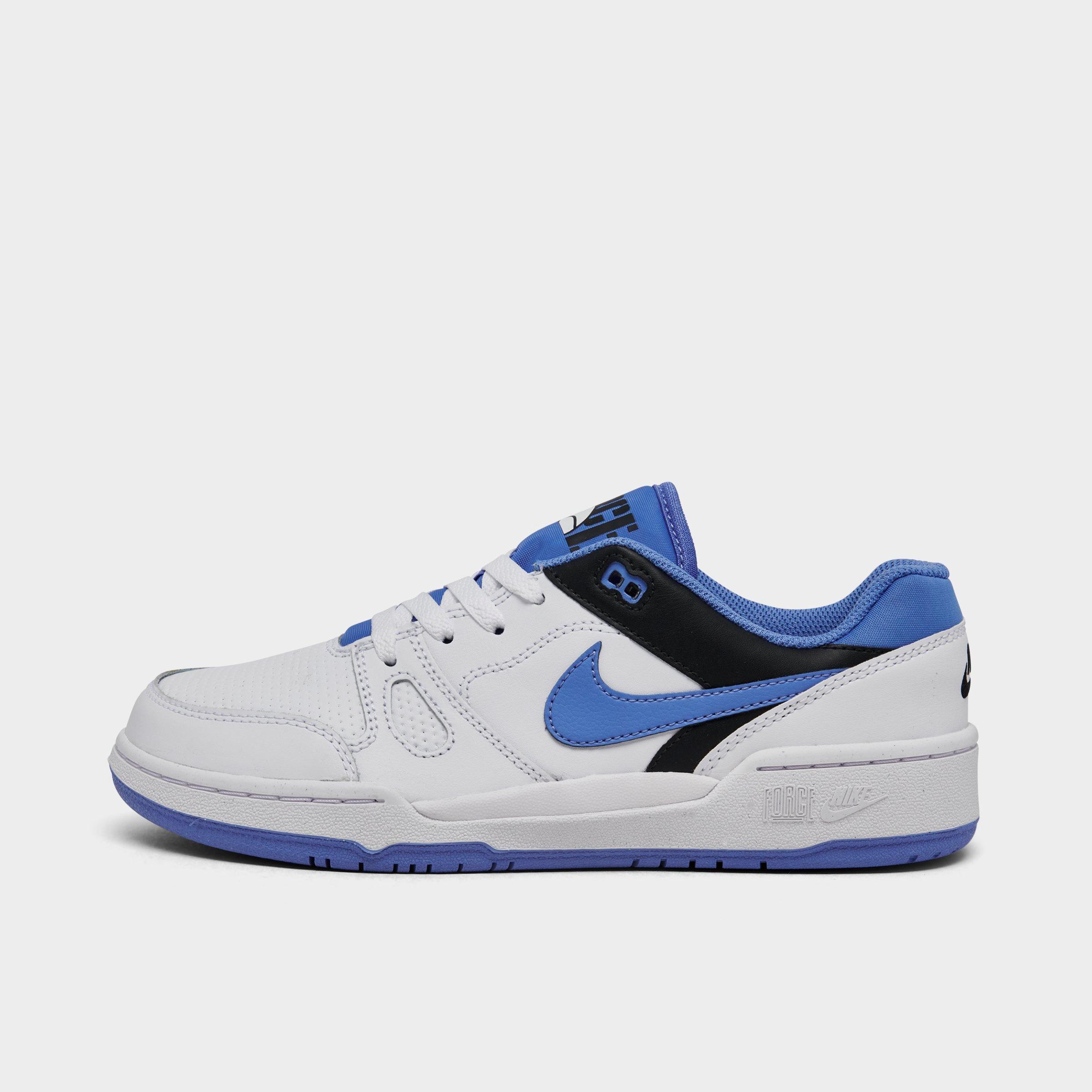 Click here for Nike Big Kids Full Force Low Casual Shoes in White... prices