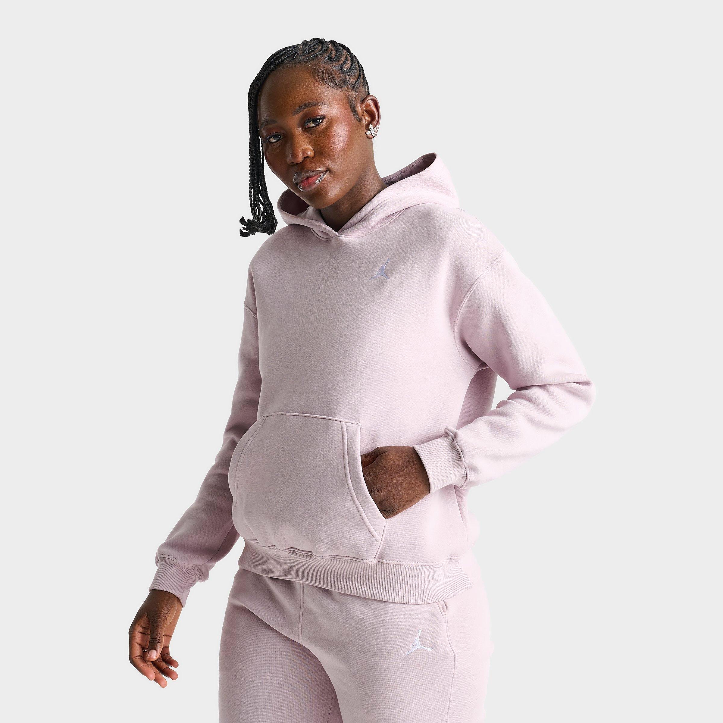 Click here for Jordan Womens Brooklyn Fleece Hoodie in Particle R... prices