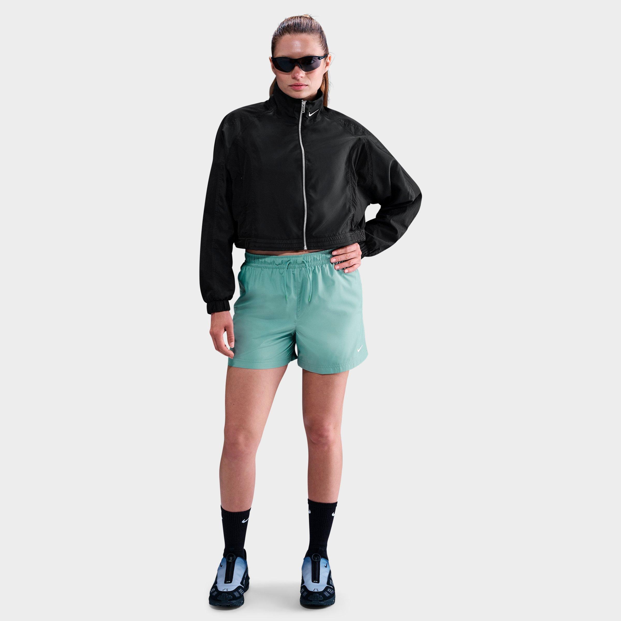 Click here for Nike Womens Sportswear Classic Mid-Rise Woven Shor... prices