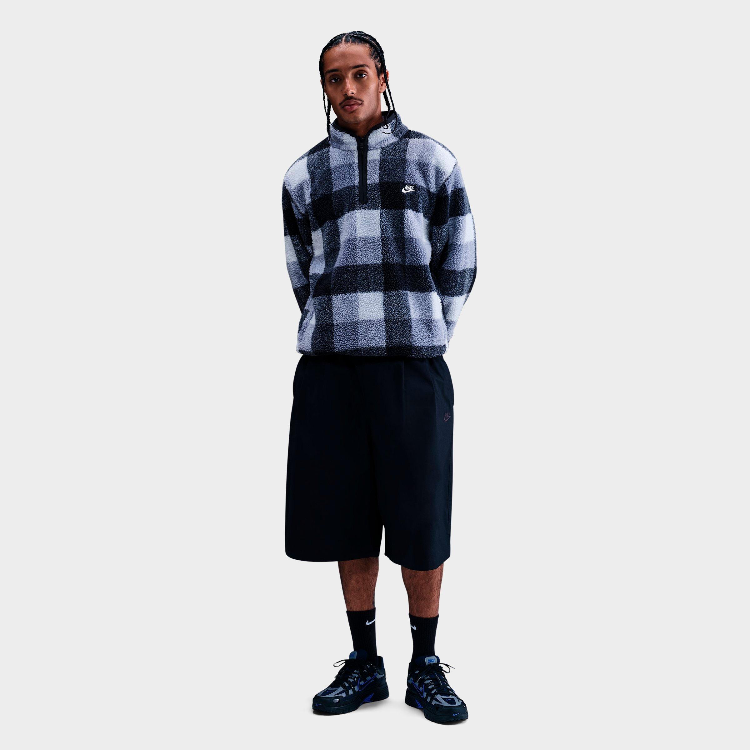 Click here for Nike Mens Club Winterized Fleece Half-Zip Top in G... prices