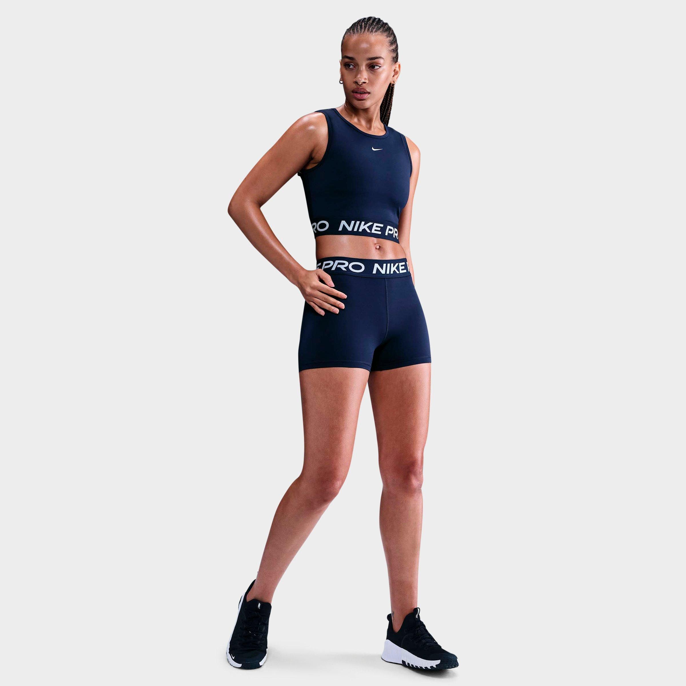Click here for Nike Womens Pro Dri-FIT Crop Tank Top in Midnight... prices