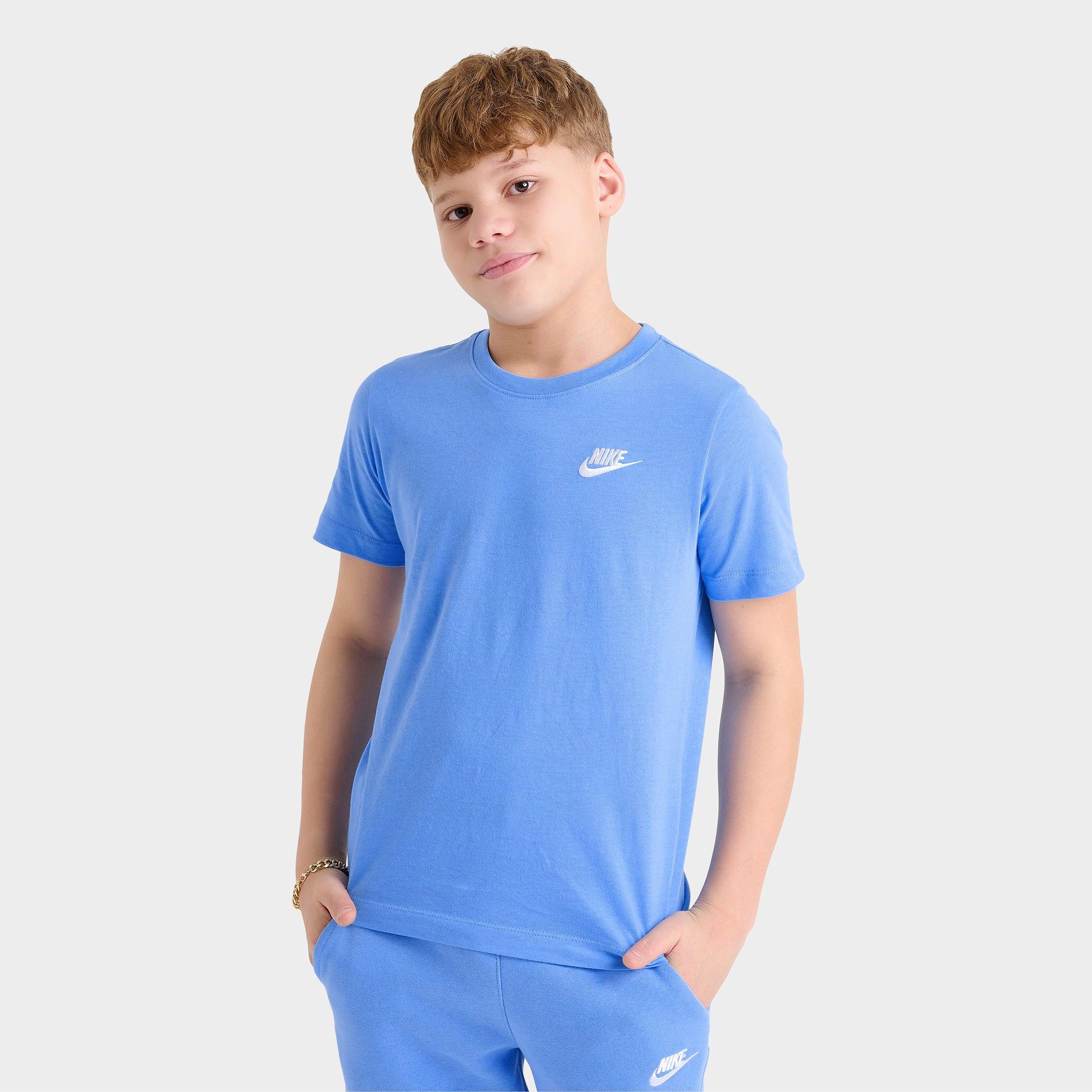 Click here for Nike Big Kids Sportswear T-Shirt in University Blu... prices