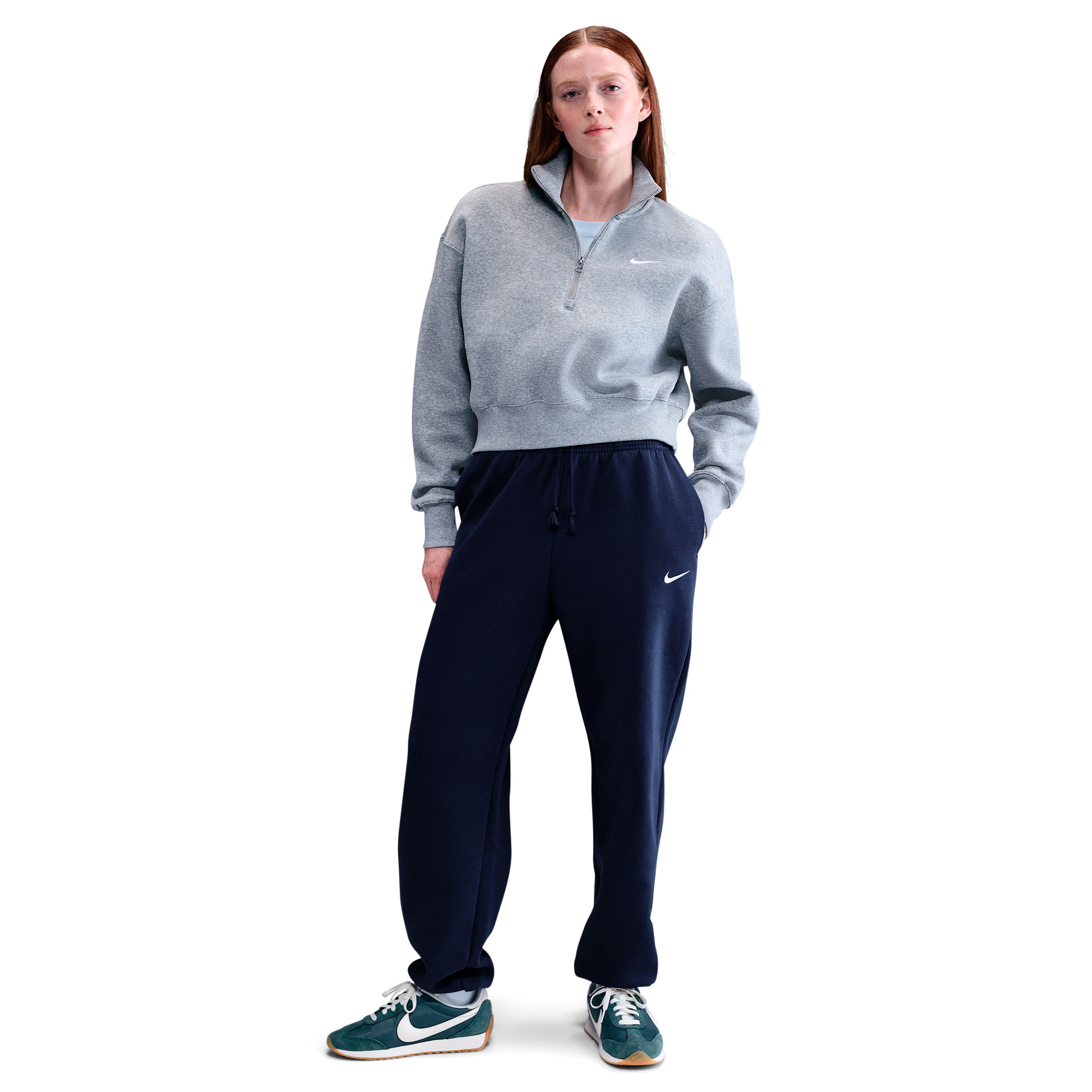 Click here for Nike Womens Sportswear Phoenix Fleece Oversized Hi... prices