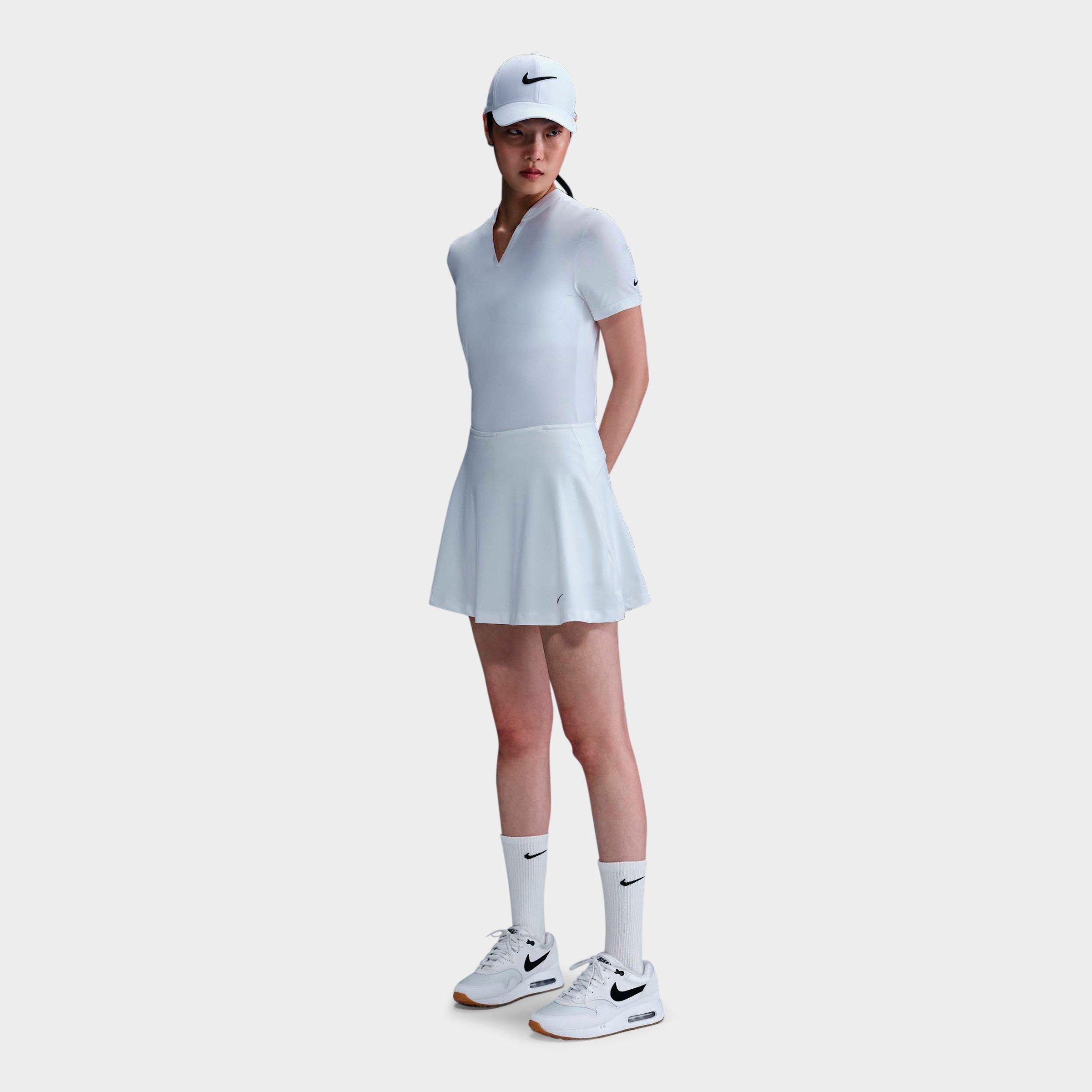 Click here for Nike Womens Tour Dri-FIT Flouncy Golf Skirt in Whi... prices